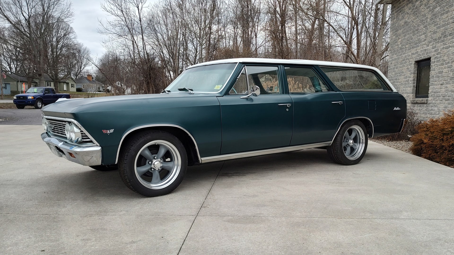 1966 Chevrolet Chevelle Wagon at Indy 2023 as W135 - Mecum Auctions