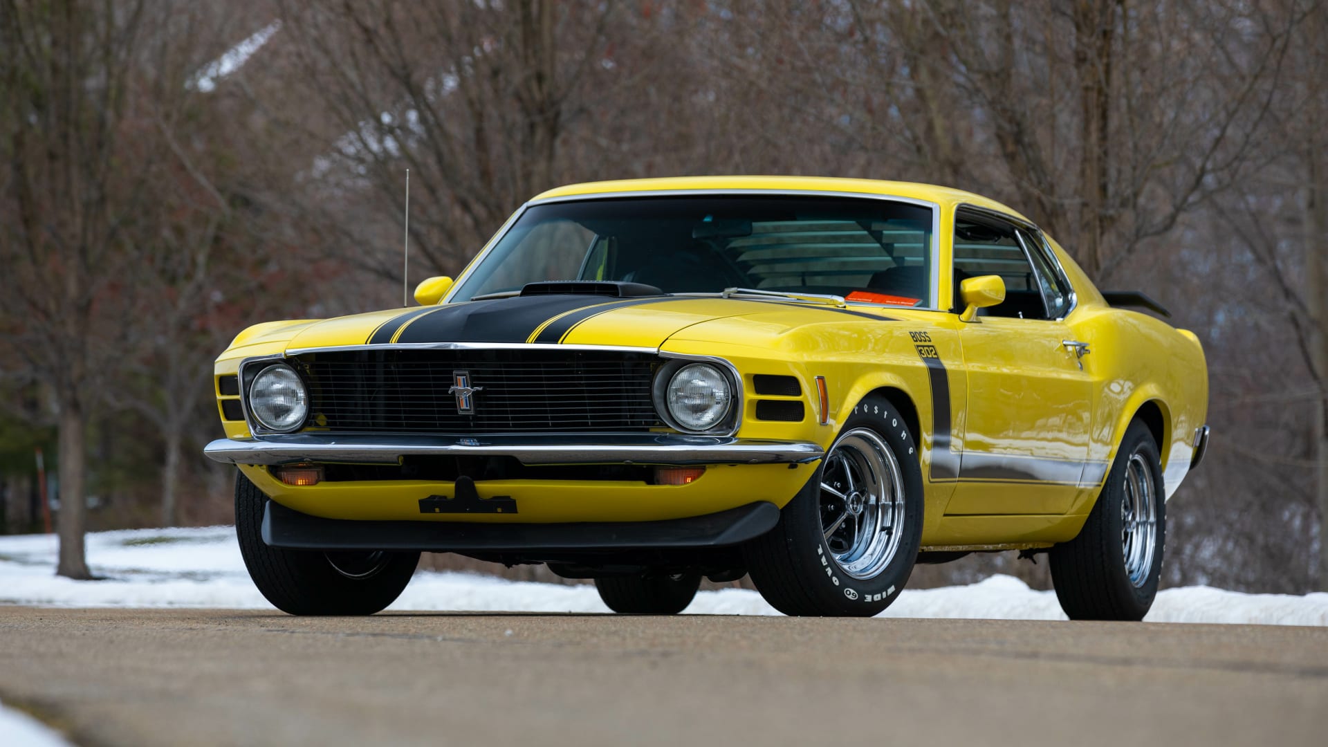 1970 Ford Mustang Boss 302 Fastback at Indy 2023 as F224 - Mecum Auctions