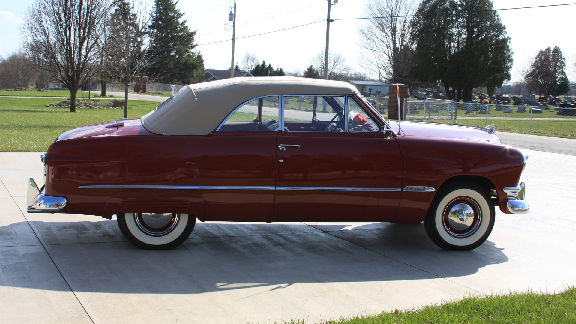 1950 Ford Custom Convertible at Indy 2023 as S276 - Mecum Auctions