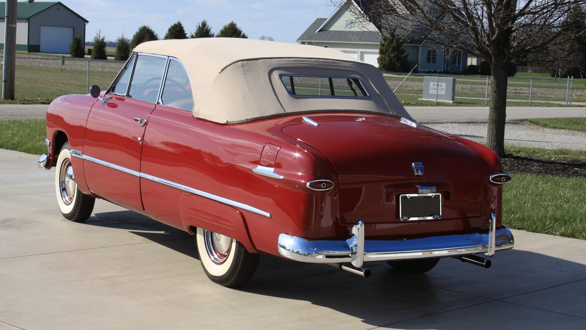 1950 Ford Custom Convertible at Indy 2023 as S276 - Mecum Auctions