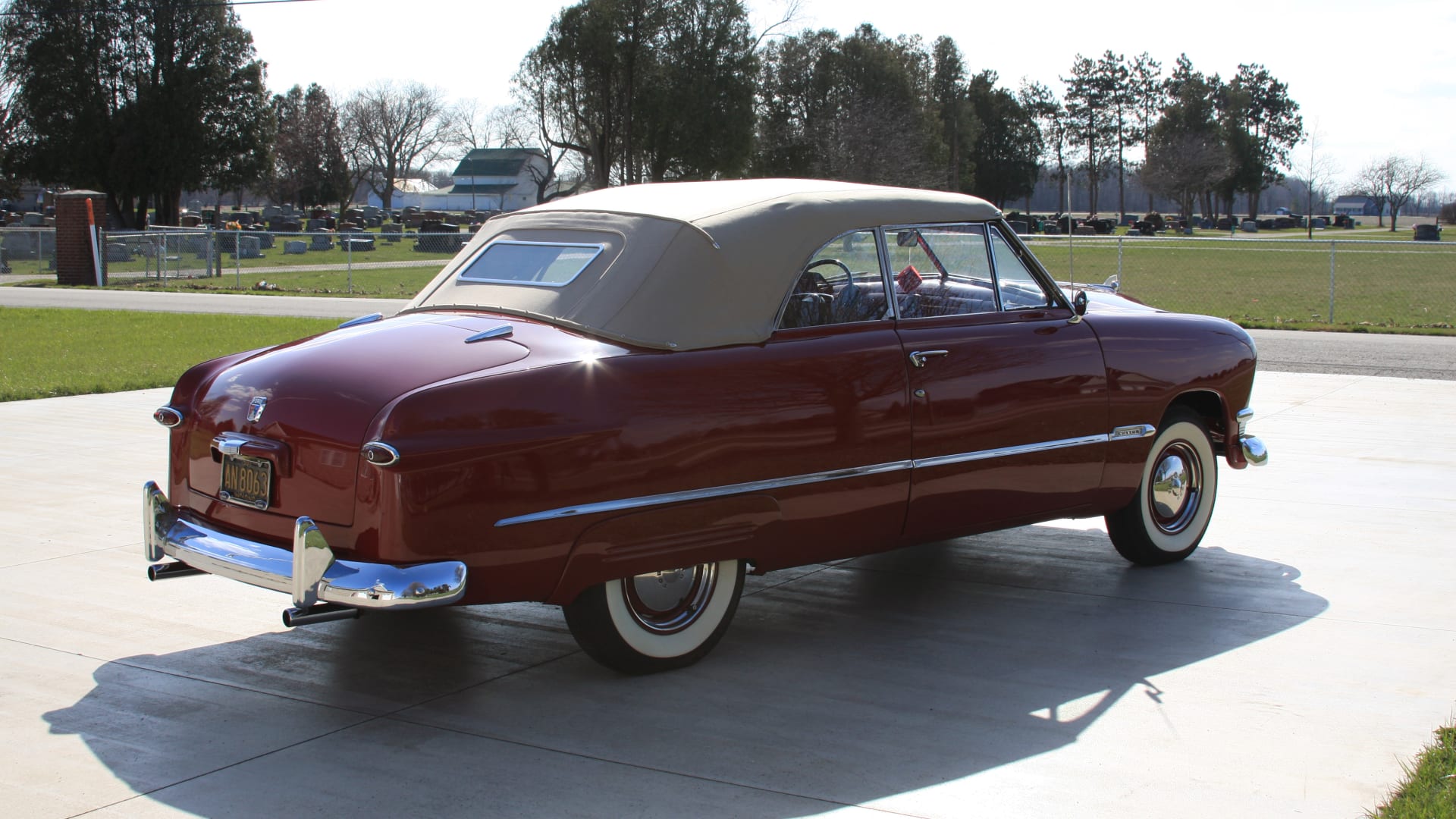 1950 Ford Custom Convertible at Indy 2023 as S276 - Mecum Auctions