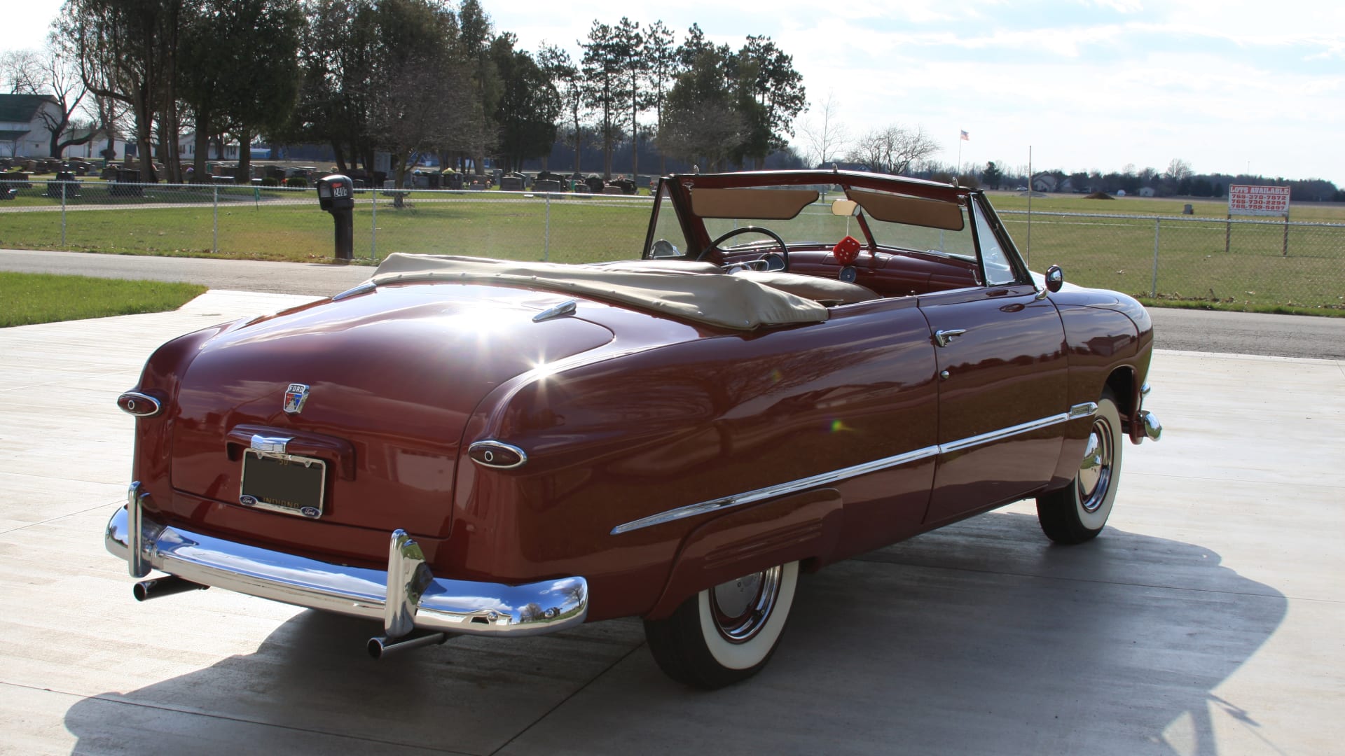 1950 Ford Custom Convertible at Indy 2023 as S276 - Mecum Auctions