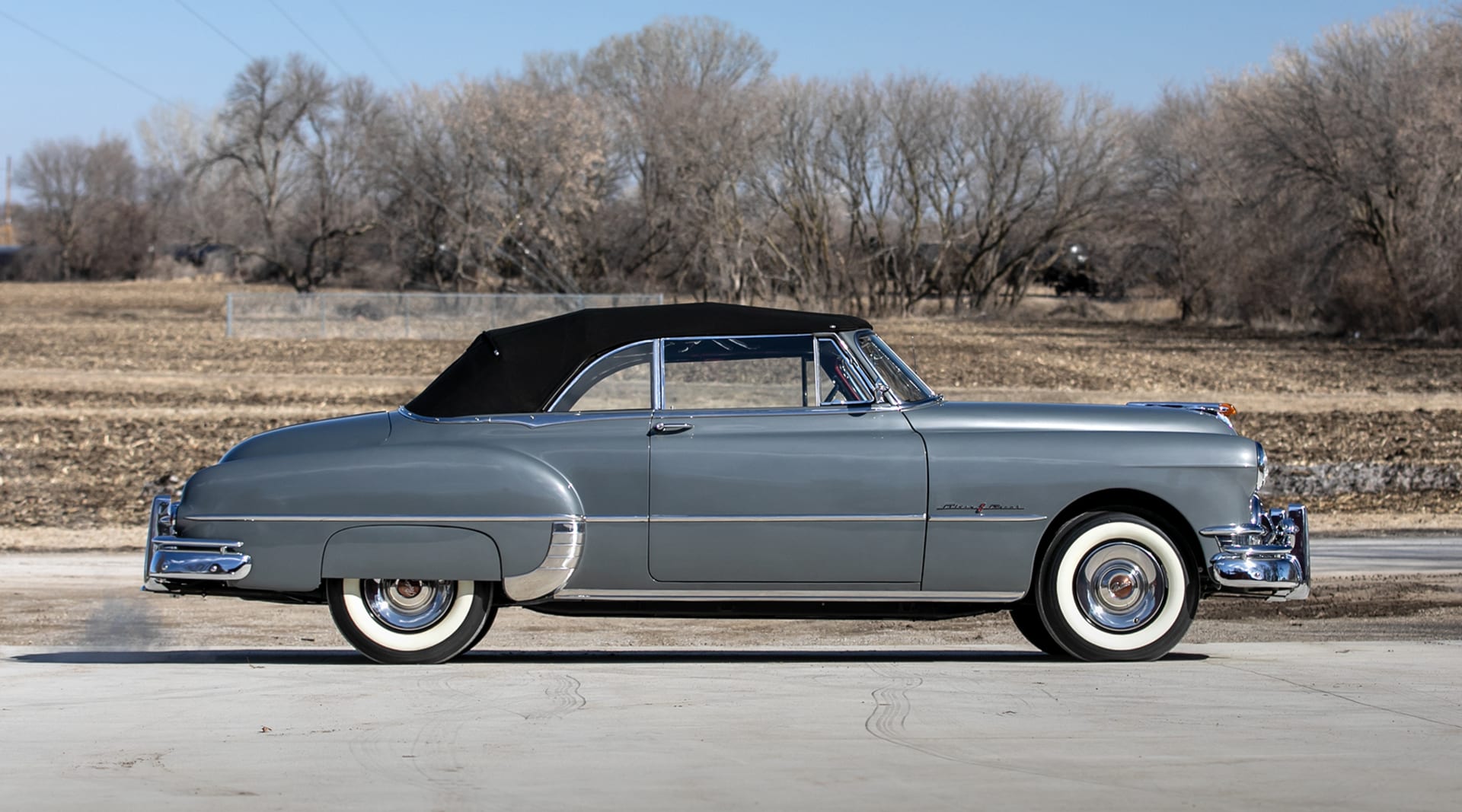 1950 Pontiac Chieftain Streamliner Convertible at Indy 2023 as T258 ...