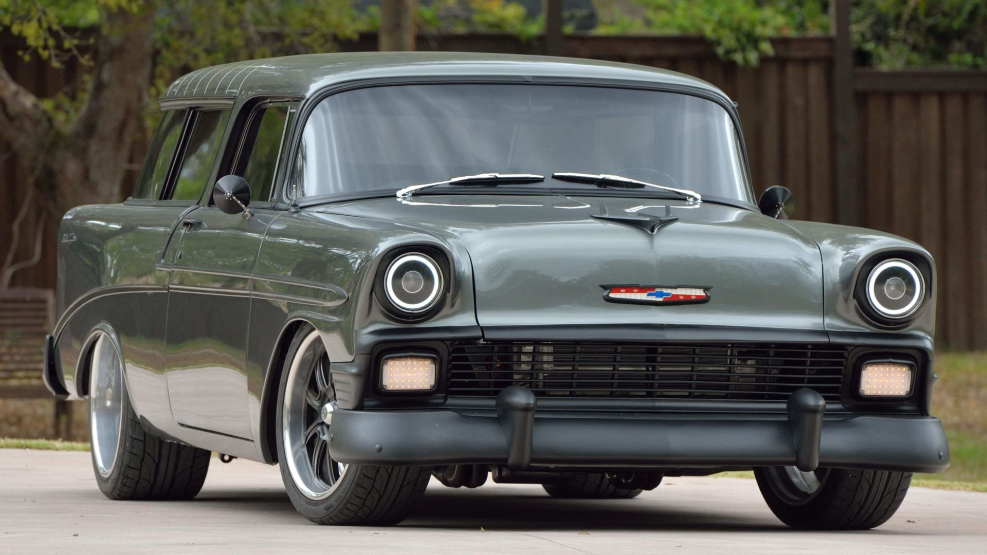1956 Chevrolet Nomad Custom at Indy 2023 as F274 - Mecum Auctions