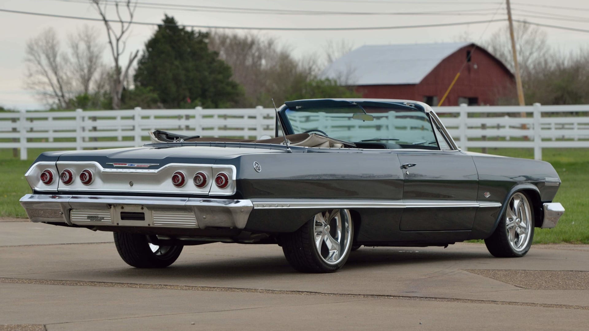 1963 Chevrolet Impala Convertible at Indy 2023 as T162.1 - Mecum Auctions