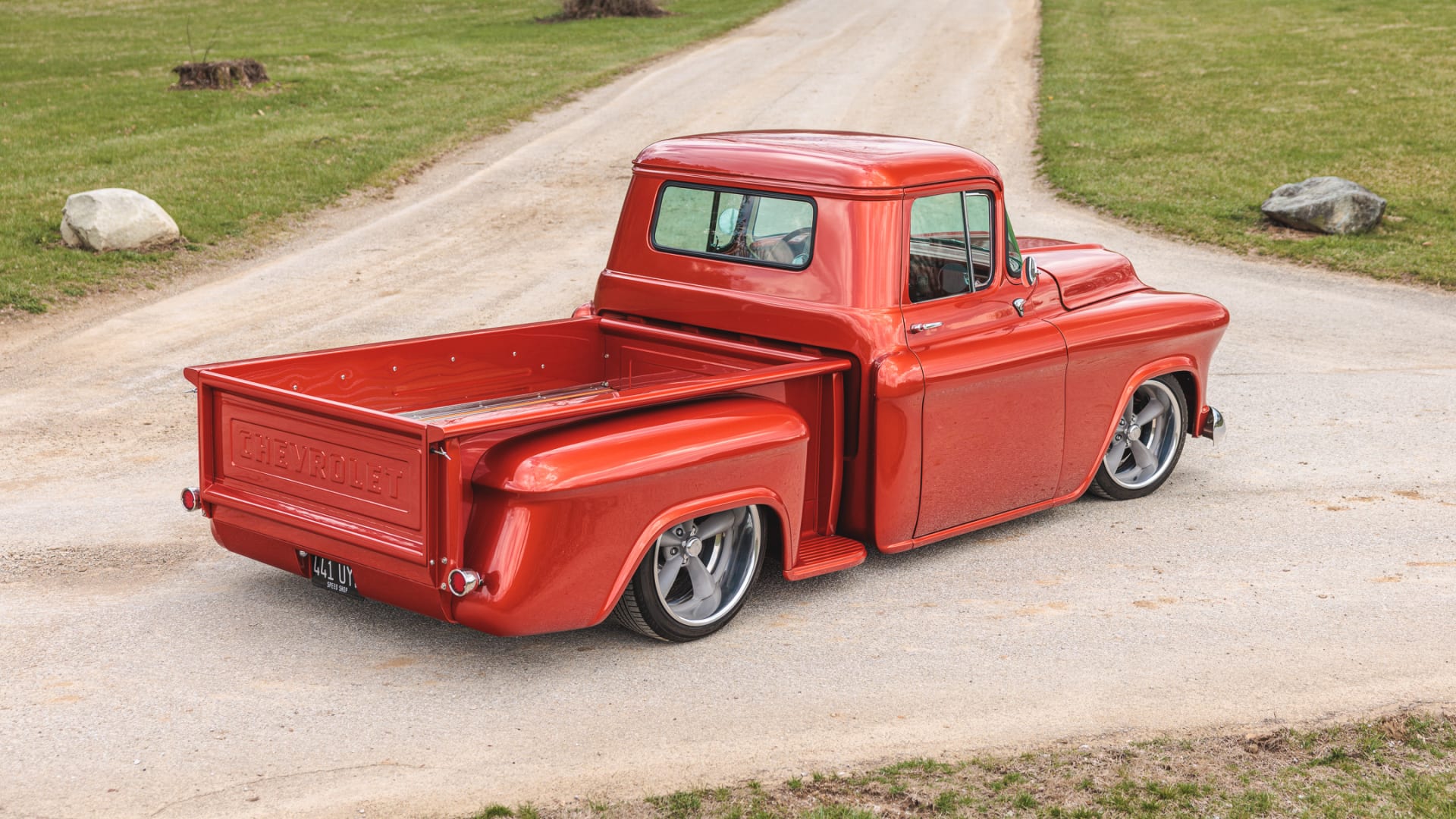 1957 Chevrolet Custom Pickup at Indy 2023 as T245 - Mecum Auctions