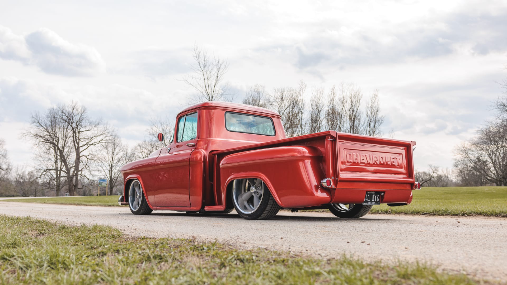 1957 Chevrolet Custom Pickup at Indy 2023 as T245 - Mecum Auctions