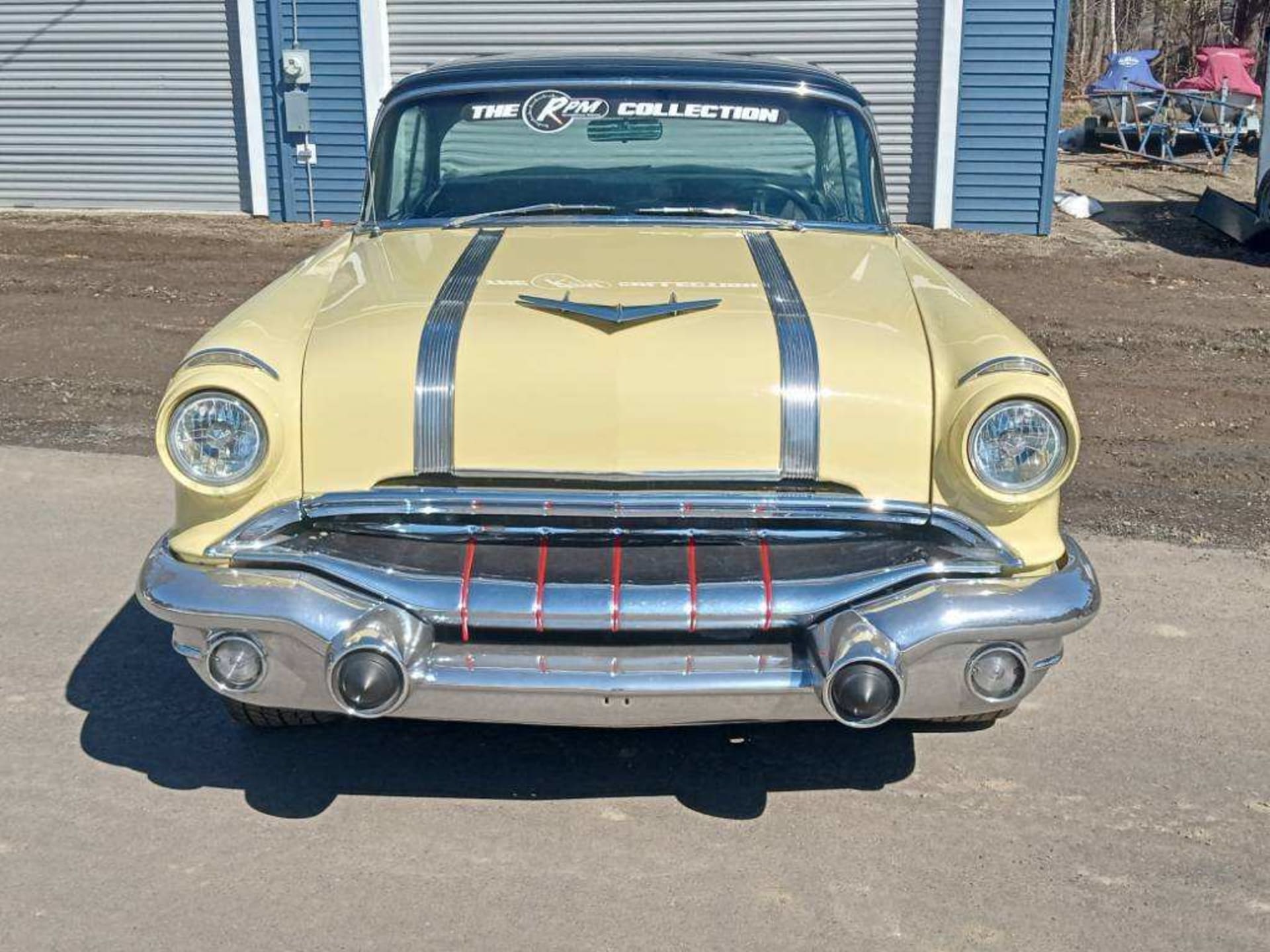 1956 Pontiac Chieftain Custom at Indy 2023 as L186 - Mecum Auctions
