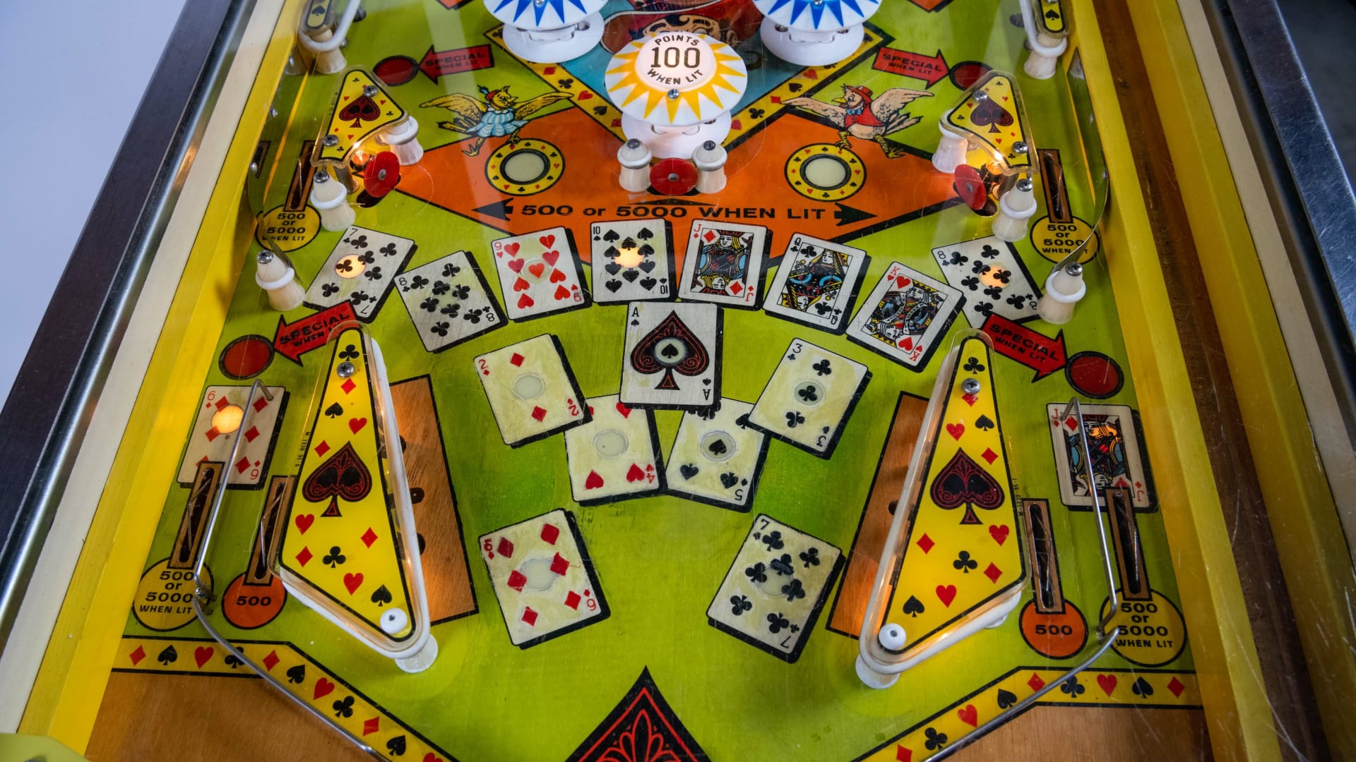 Bally Hi Lo Ace Pinball Machine at Indy 2023 as M330 - Mecum Auctions