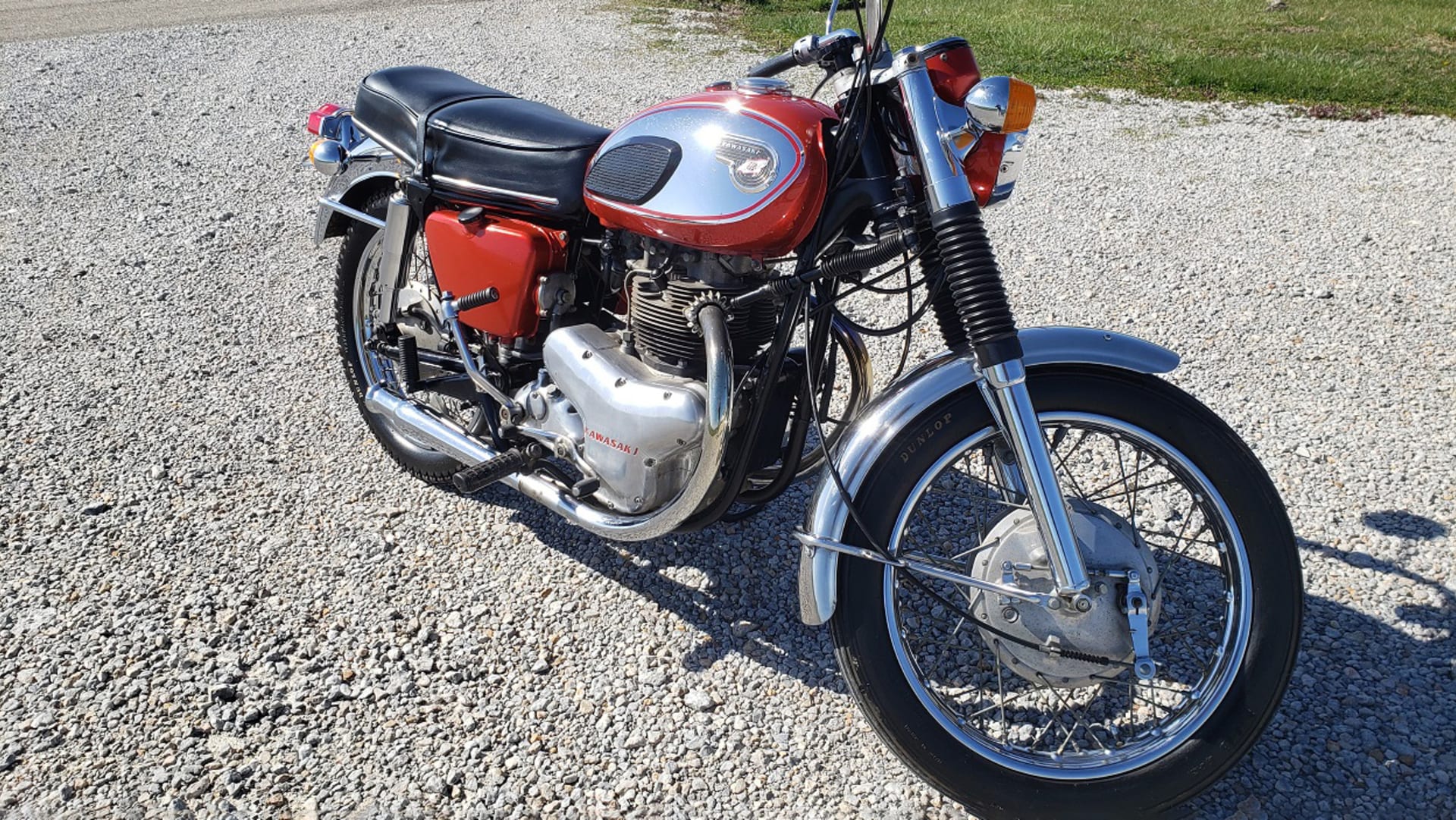 1967 Kawasaki W1 650 at Indy 2023 as L19 - Mecum Auctions