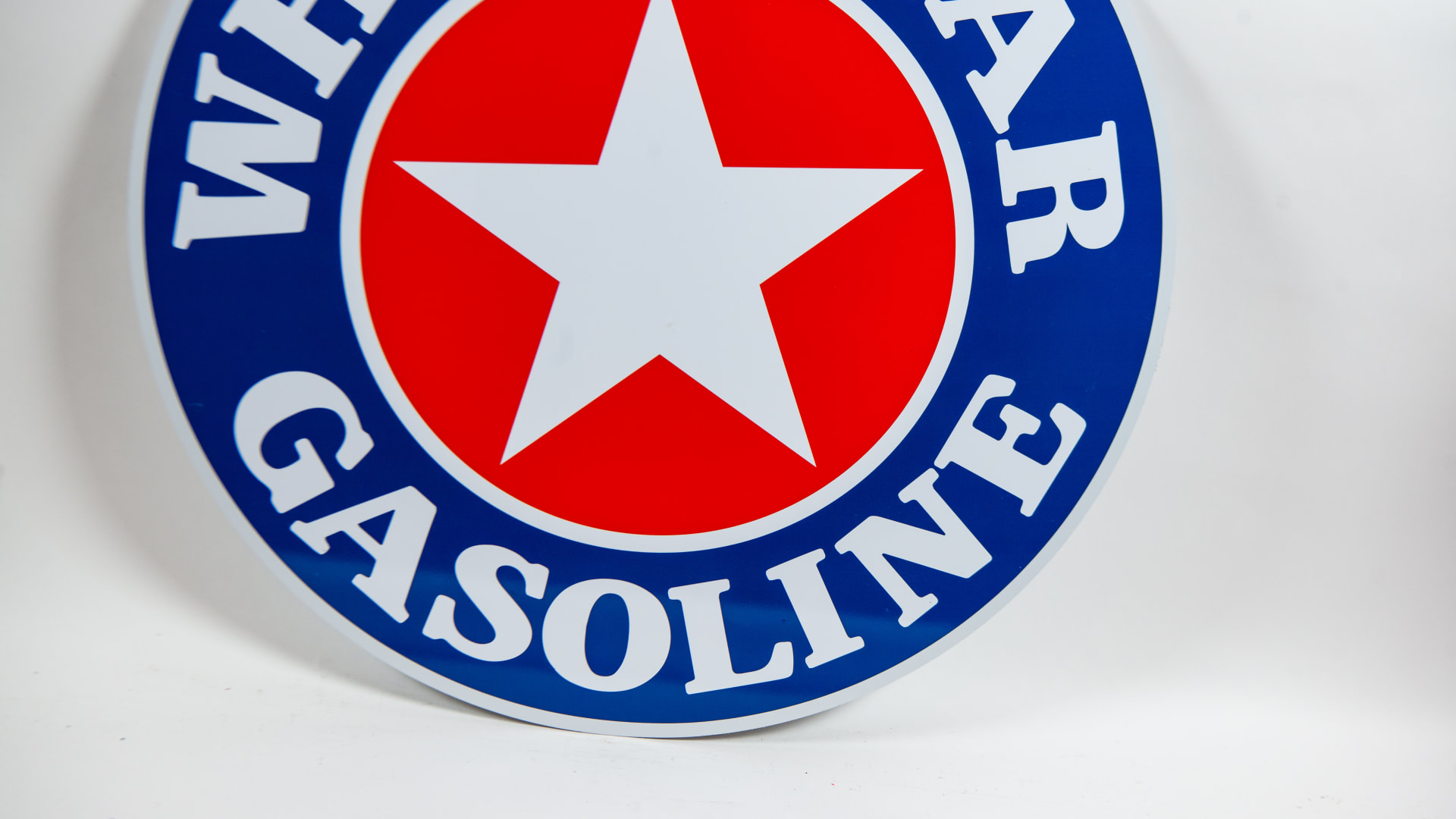 White Star Gasoline Single-Sided Tin Sign at Indy 2023 as Z323 - Mecum ...