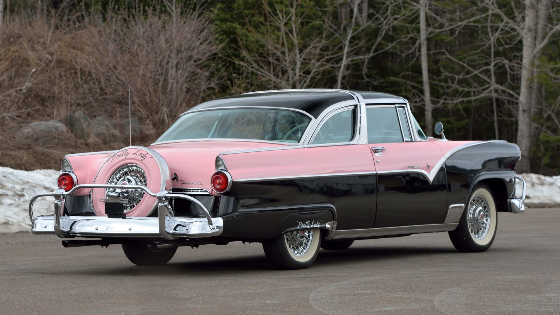 1955 Ford Crown Victoria Transparent Top at Indy 2023 as K214 - Mecum ...
