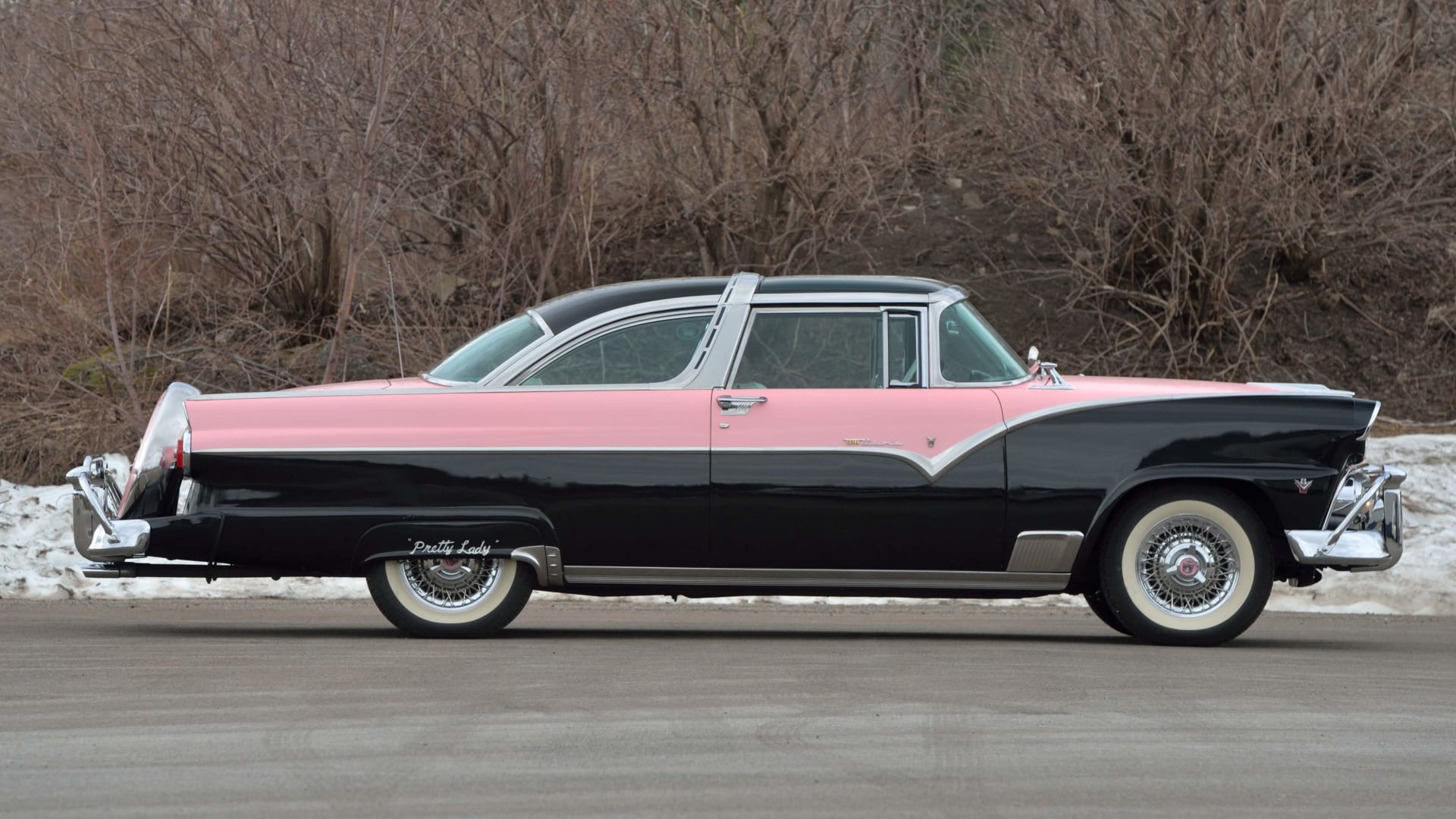1955 Ford Crown Victoria Transparent Top at Indy 2023 as K214 - Mecum ...