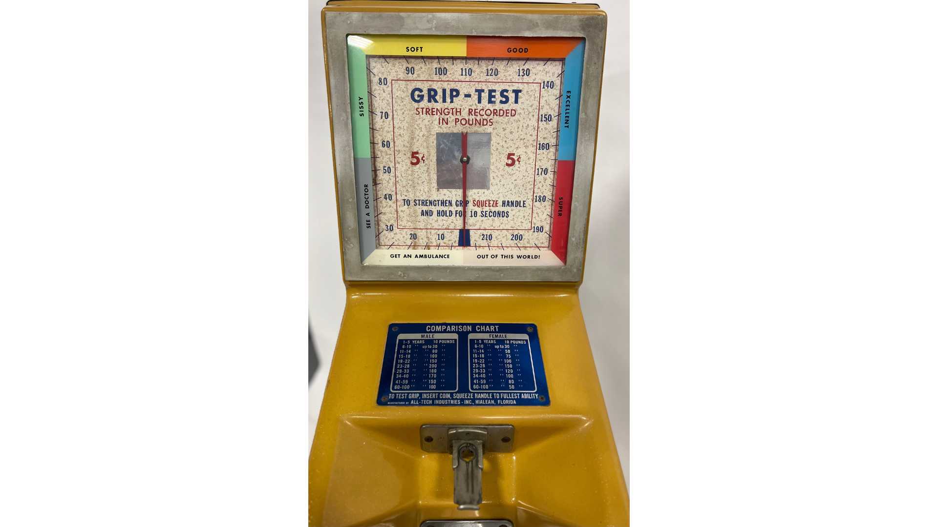 1950s Grip Tester Machine at Indy 2023 as Z757 - Mecum Auctions