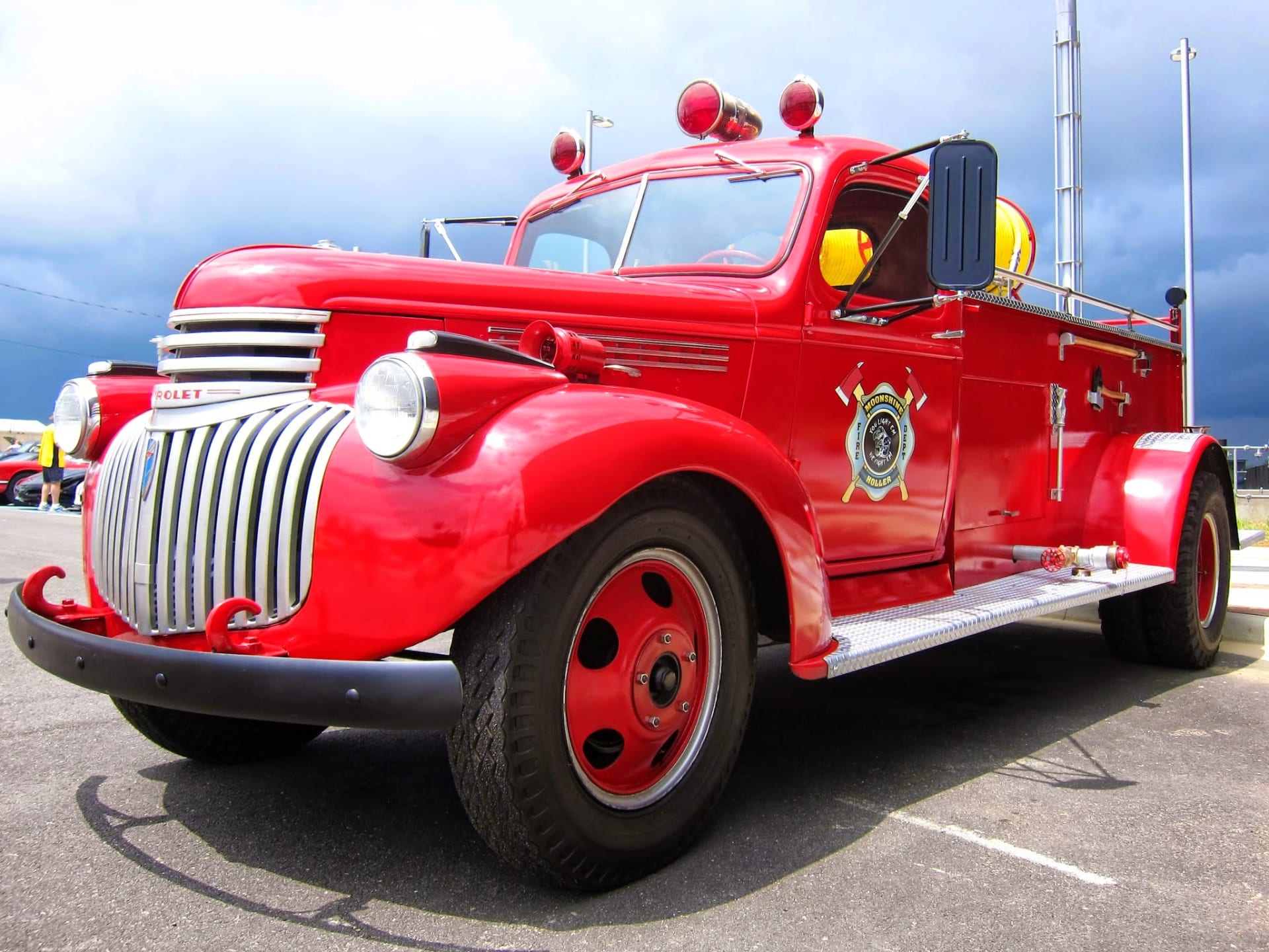 1942 Chevrolet Fire Truck at Indy 2023 as W187 - Mecum Auctions
