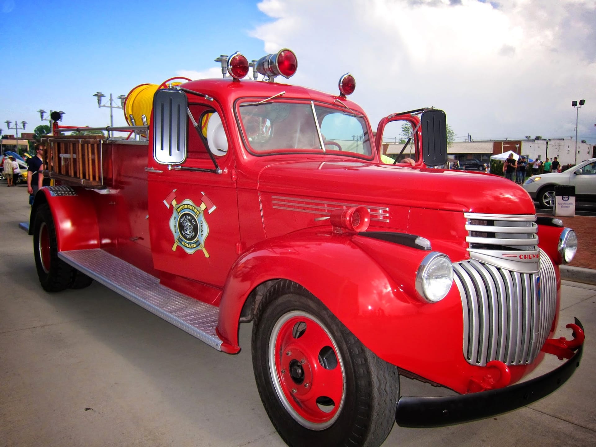 1942 Chevrolet Fire Truck at Indy 2023 as W187 - Mecum Auctions