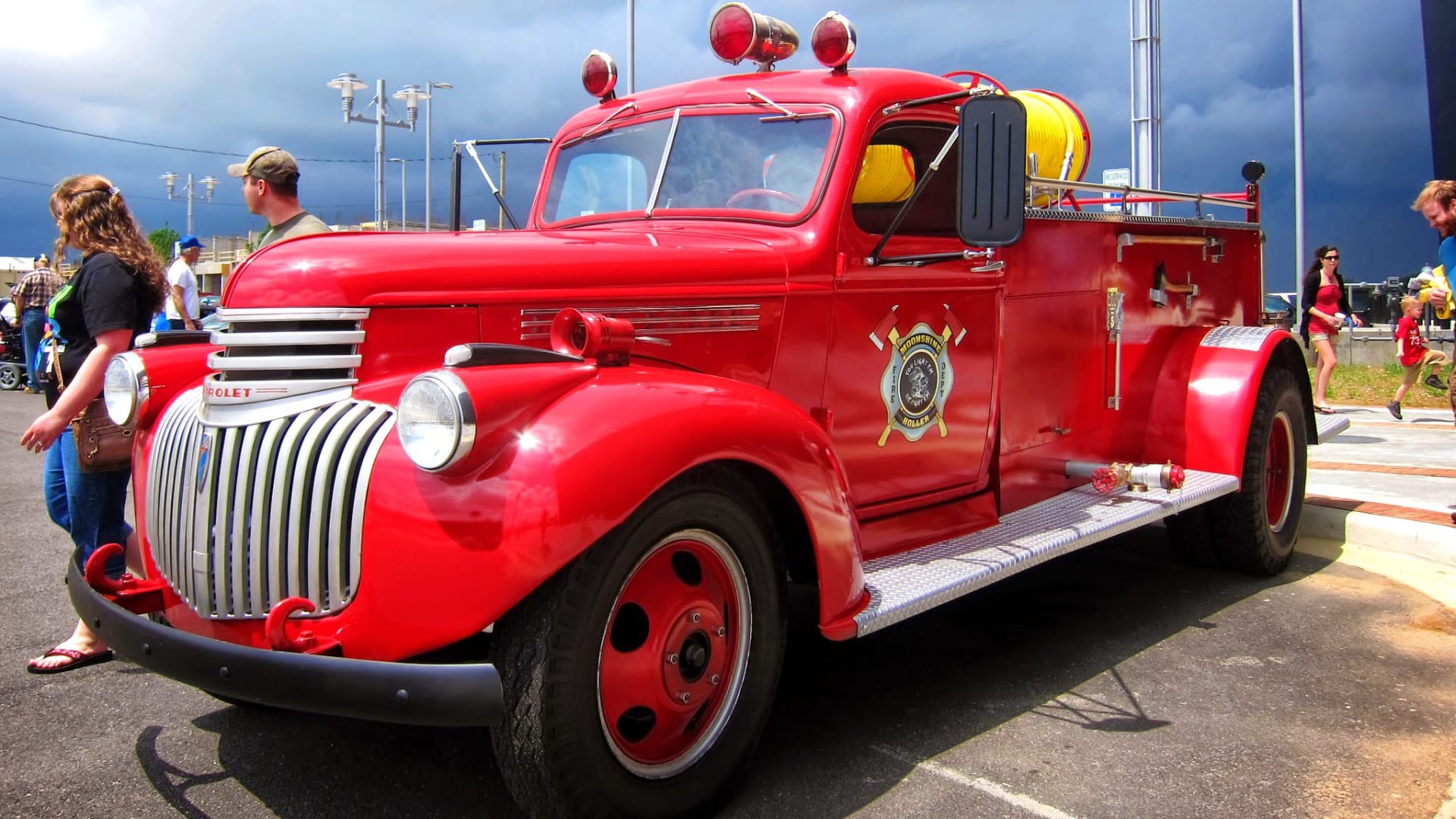 1942 Chevrolet Fire Truck at Indy 2023 as W187 - Mecum Auctions