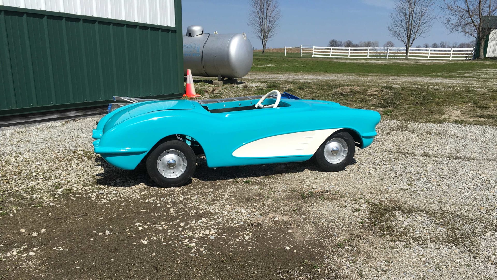 1950s-1960s C1 Corvette Yard-Man Go-Kart at Indy 2023 as M84 - Mecum ...