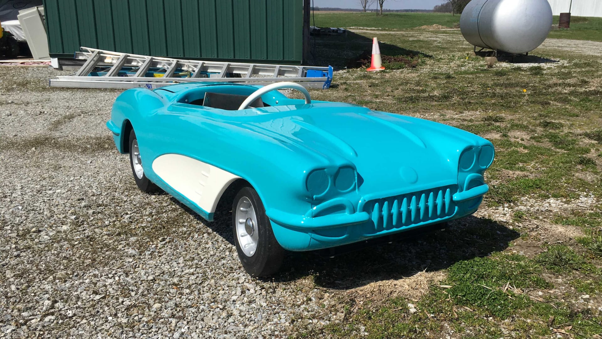 1950s-1960s C1 Corvette Yard-Man Go-Kart at Indy 2023 as M84 - Mecum ...
