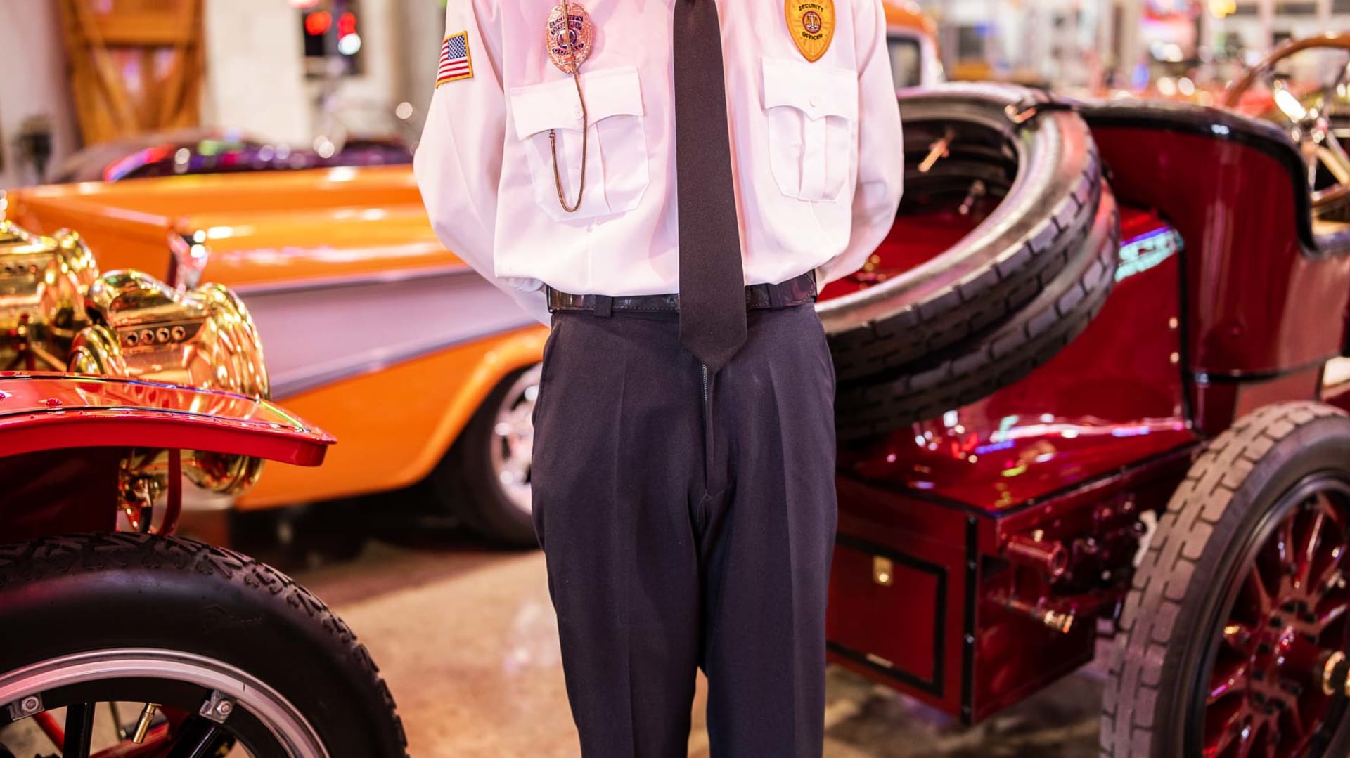 Security Guard Mannequin at The World’s Largest Road Art Auction 2023 ...