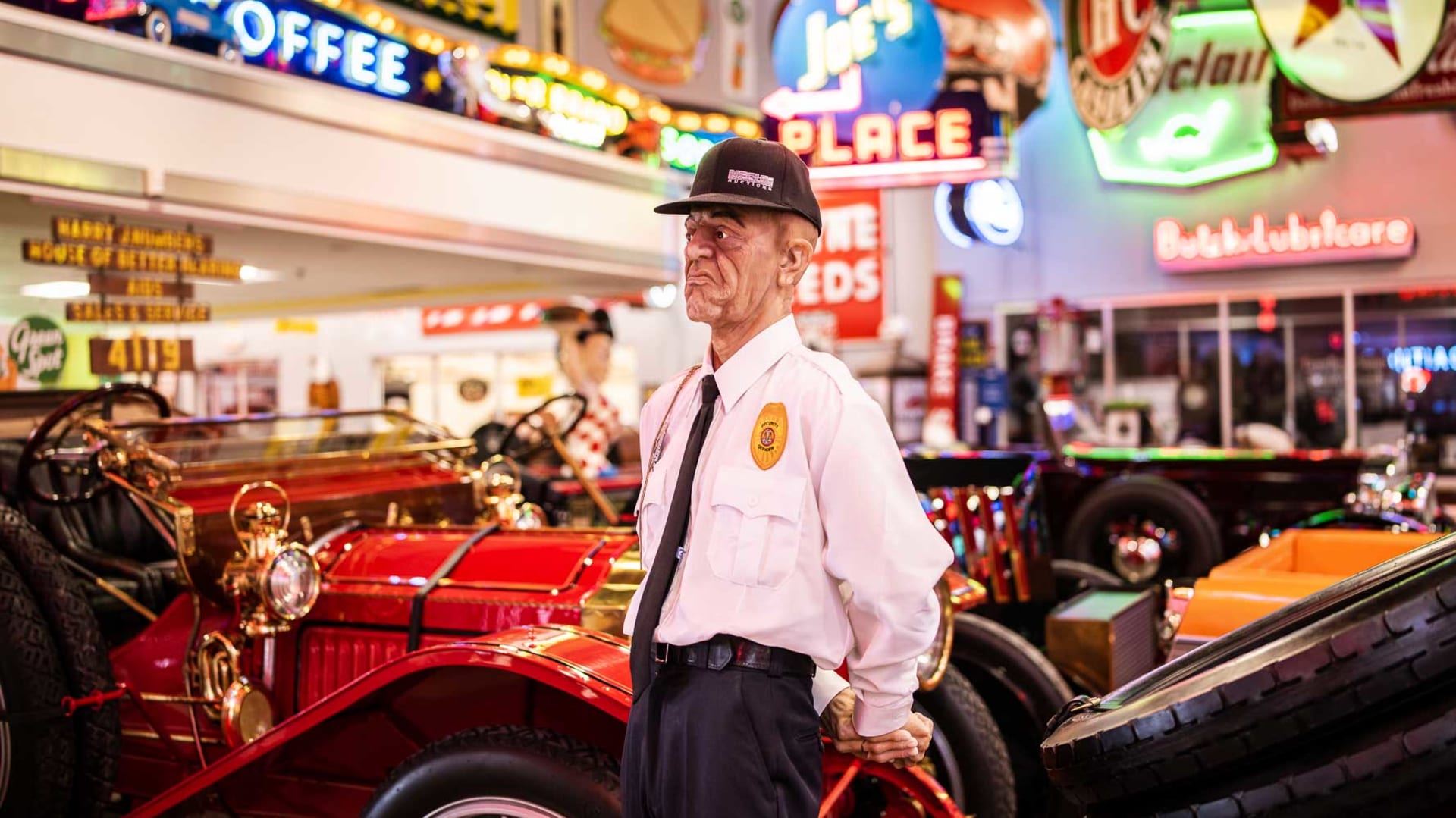 Security Guard Mannequin at The World’s Largest Road Art Auction 2023 ...