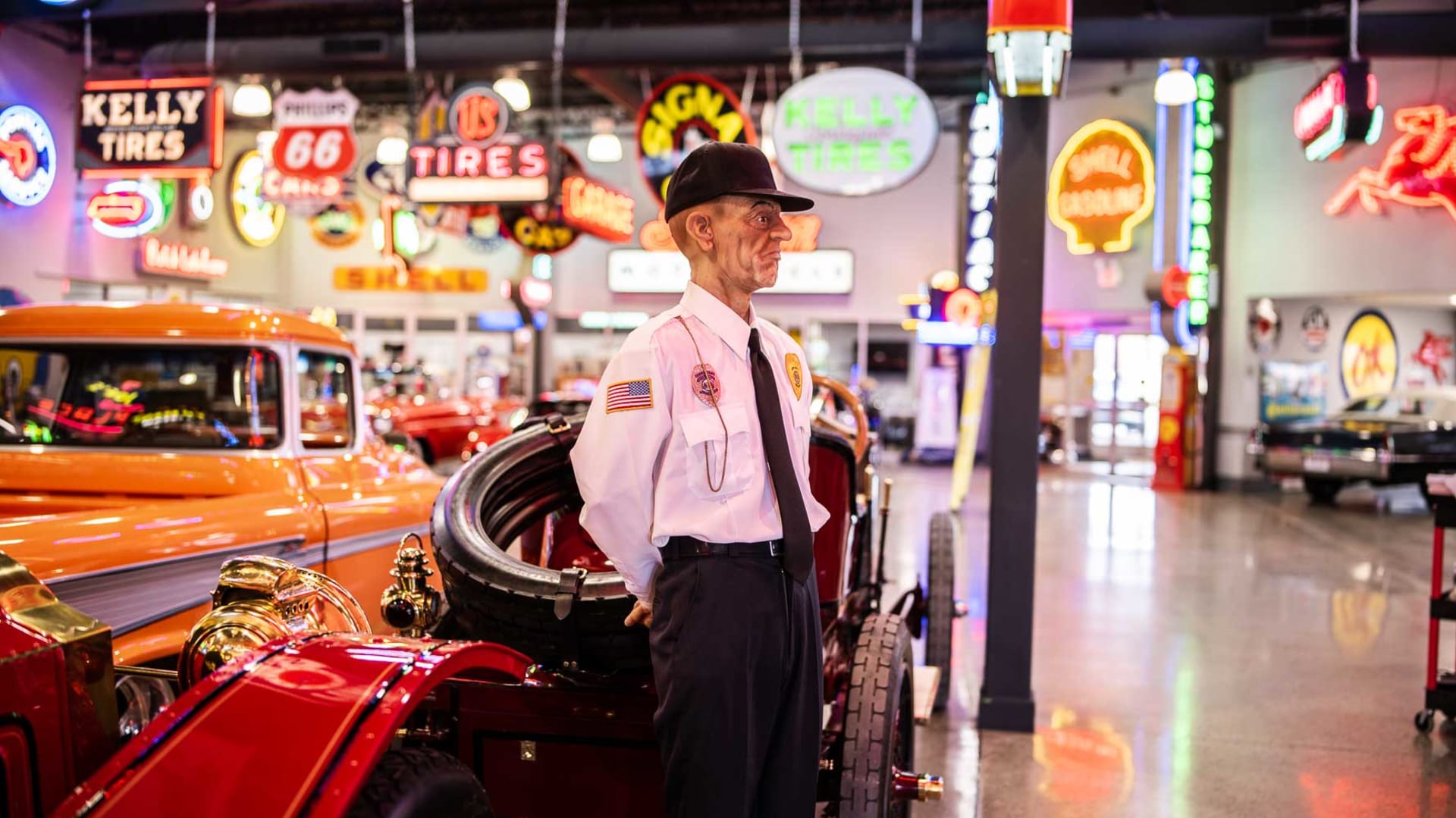 Security Guard Mannequin at The World’s Largest Road Art Auction 2023 ...