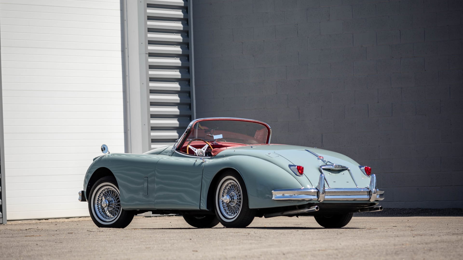 1958 Jaguar XK150 Roadster at Indy 2023 as S247 - Mecum Auctions