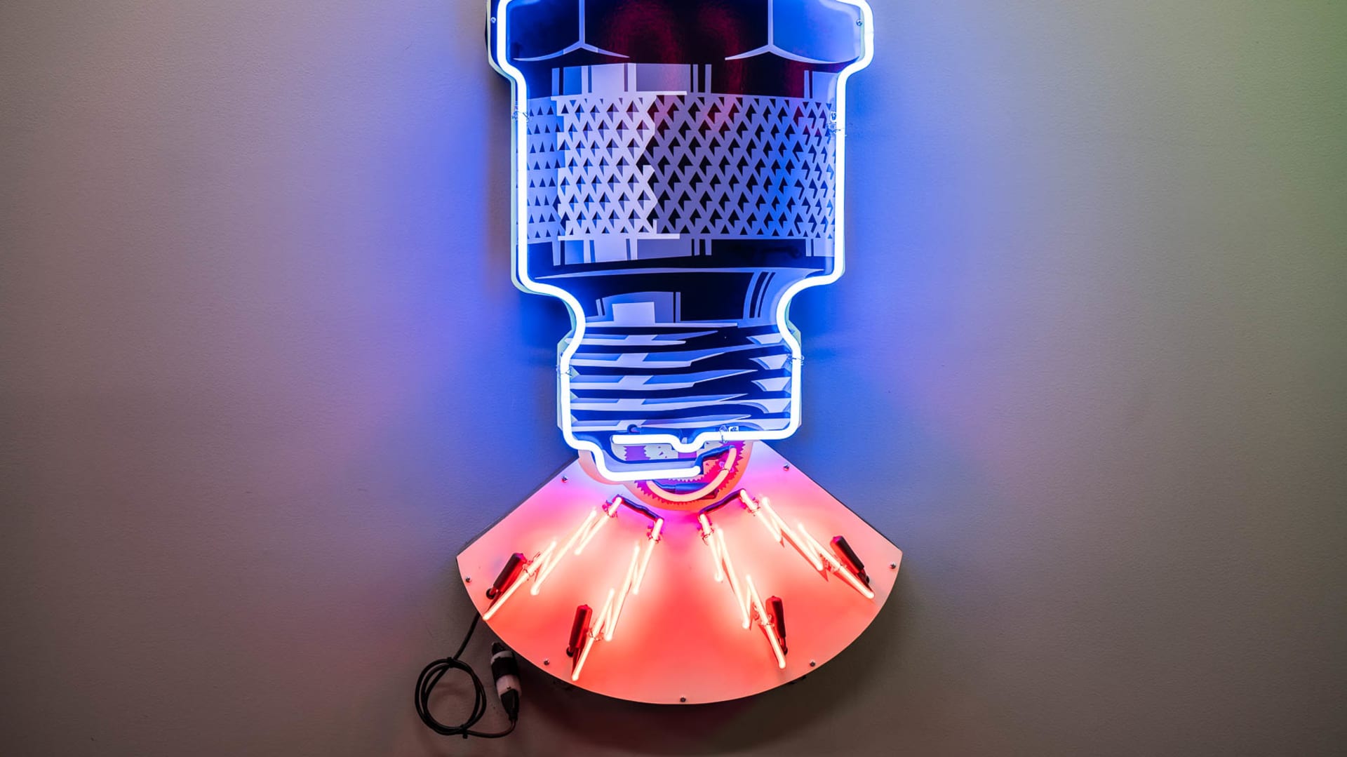 Champion Spark Plugs Single-Sided Animated Neon Sign at The World’s ...