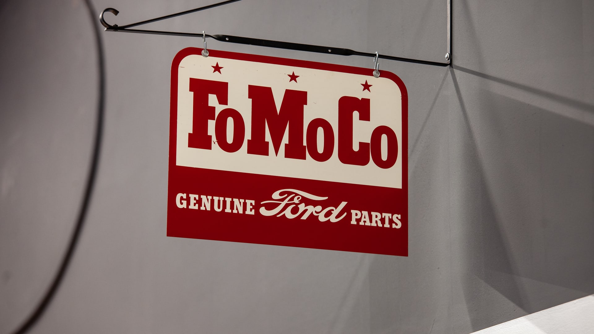 FoMoCo Double-Sided Tin Sign at The World’s Largest Road Art Auction ...