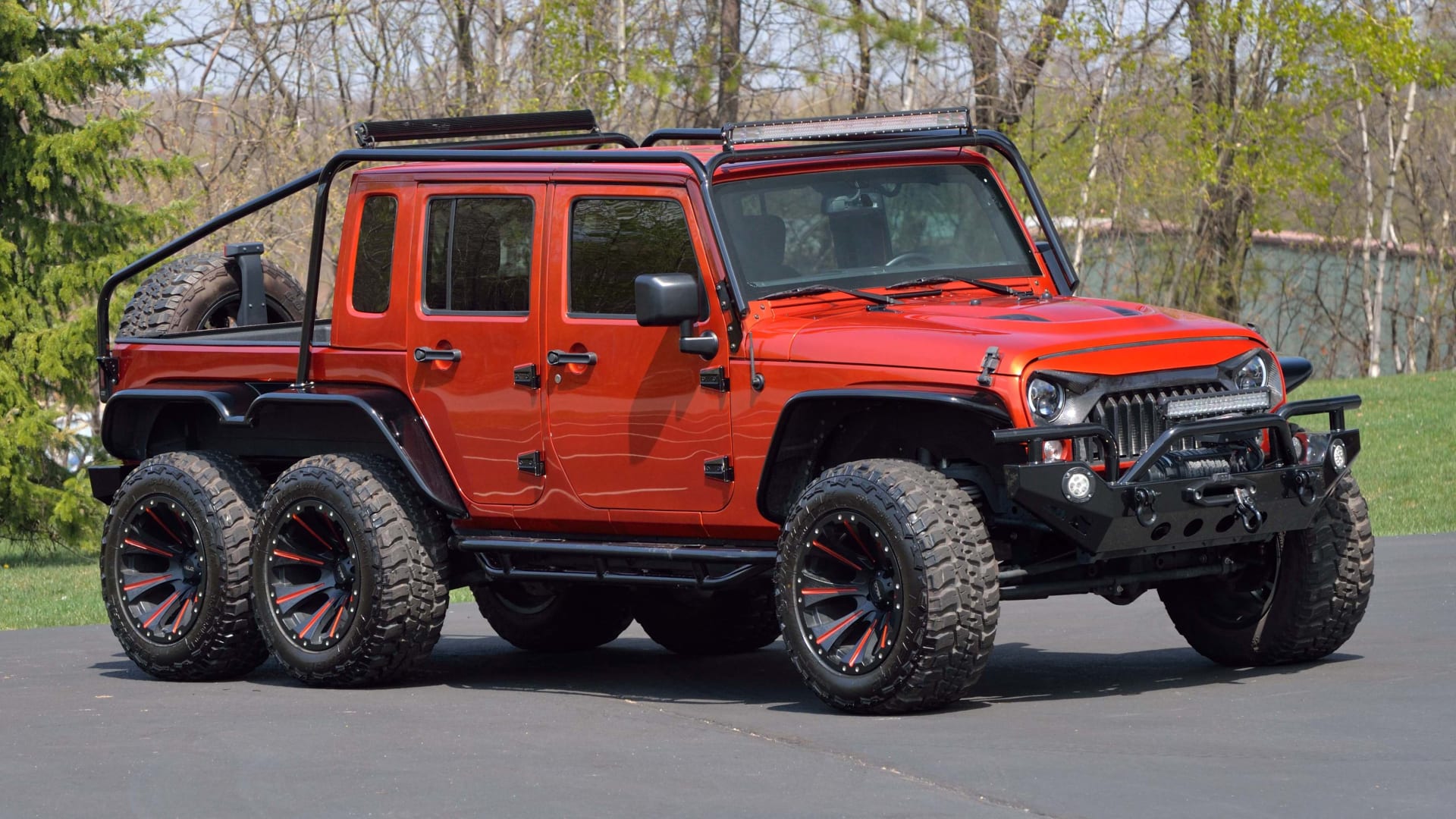 2016 Jeep Wrangler Rubicon 6x6 at Indy 2023 as T167 - Mecum Auctions