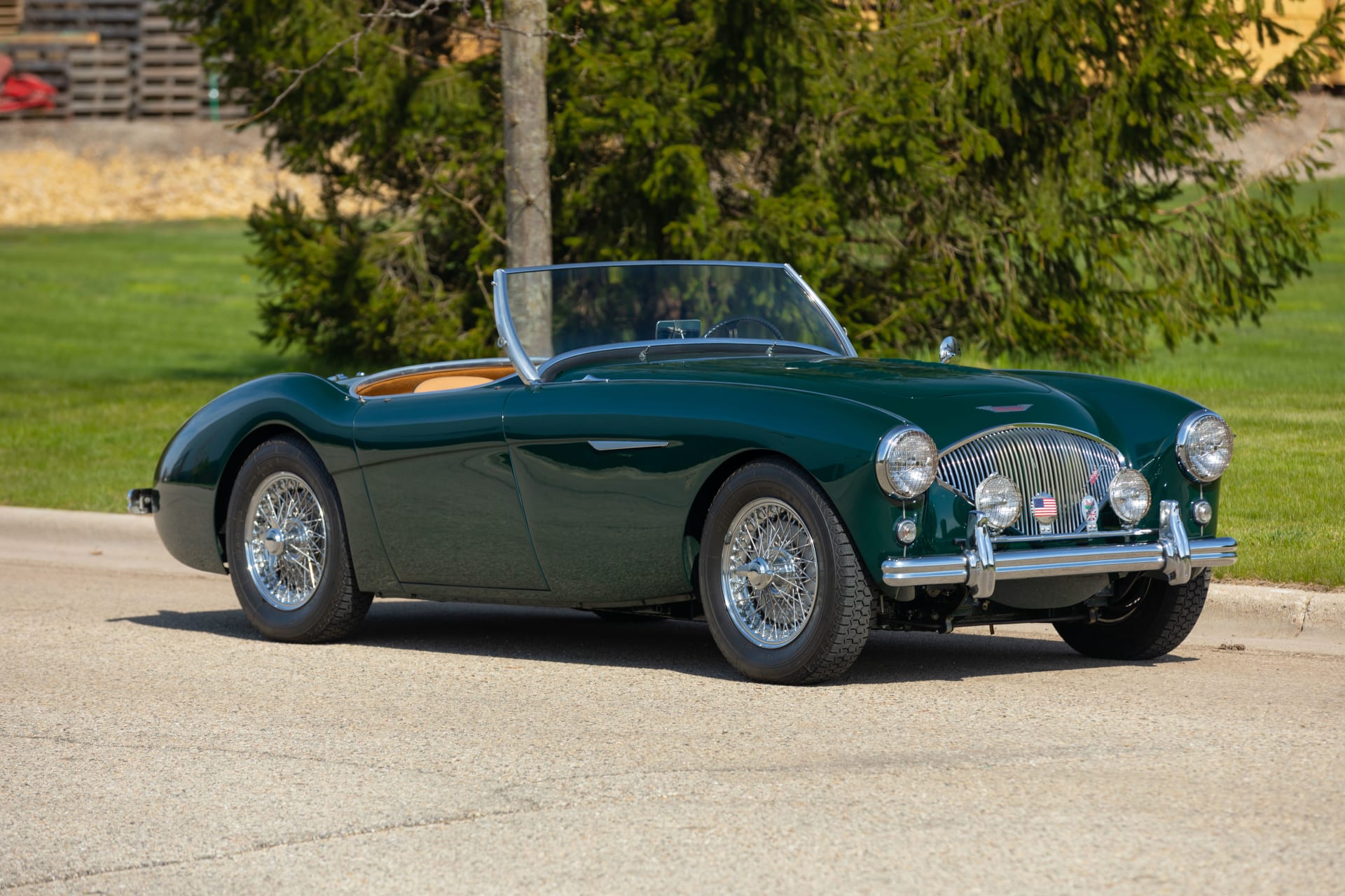 1956 Austin-Healey 100 BN2 Roadster at Monterey 2023 as R513 - Mecum ...