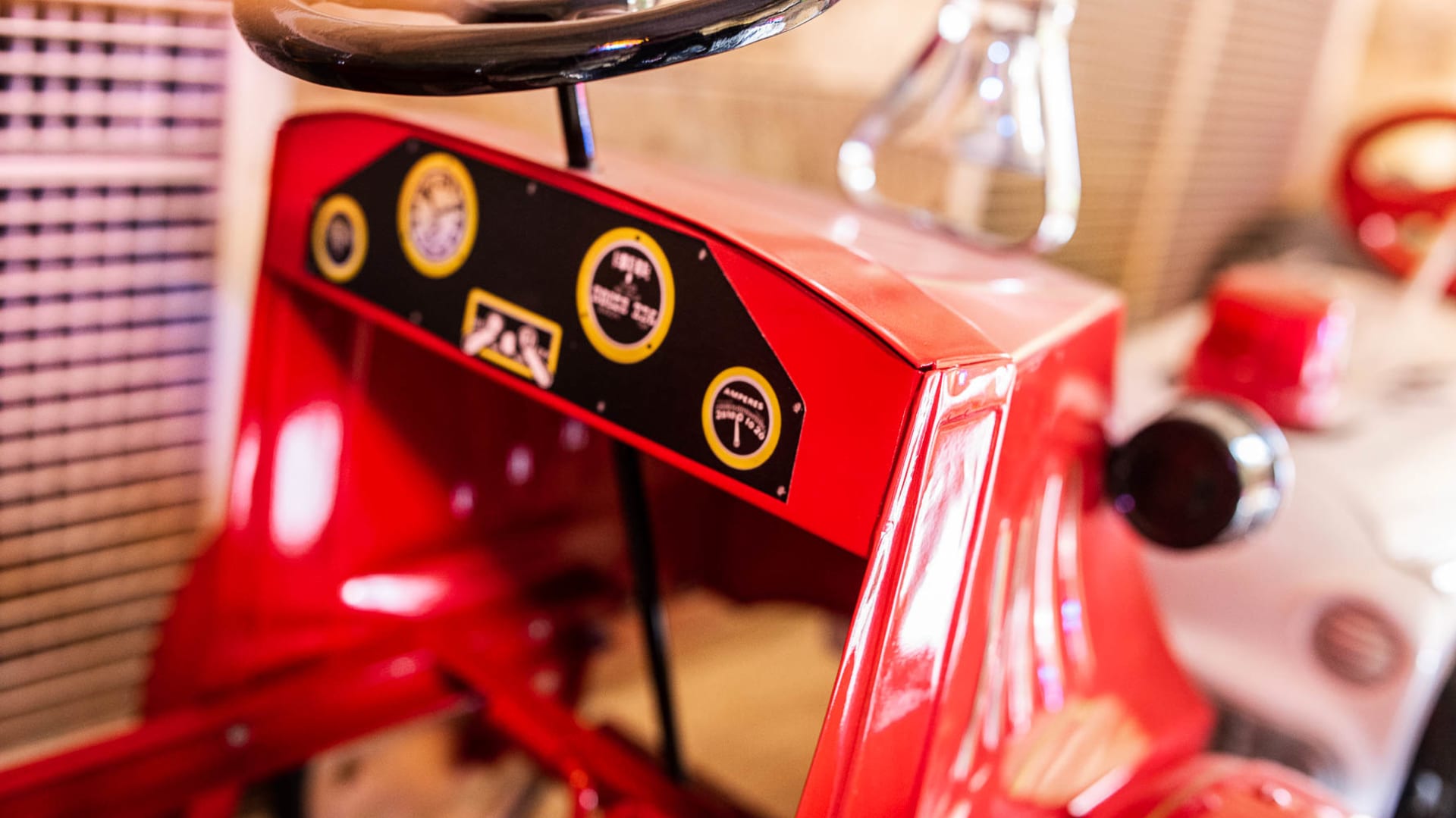 Mack Bulldog C.F.D. Firetruck Pedal Car at The World’s Largest Road Art ...