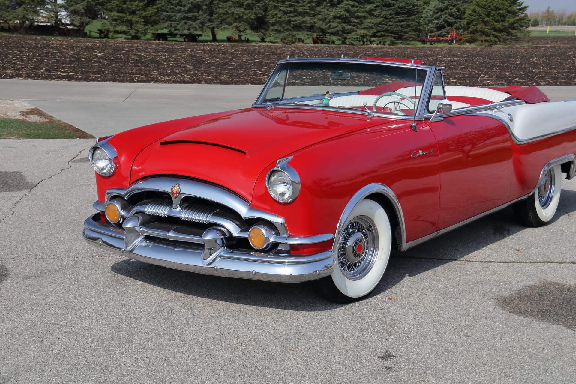 1954 Packard Caribbean Convertible at Indy 2023 as K97 - Mecum Auctions