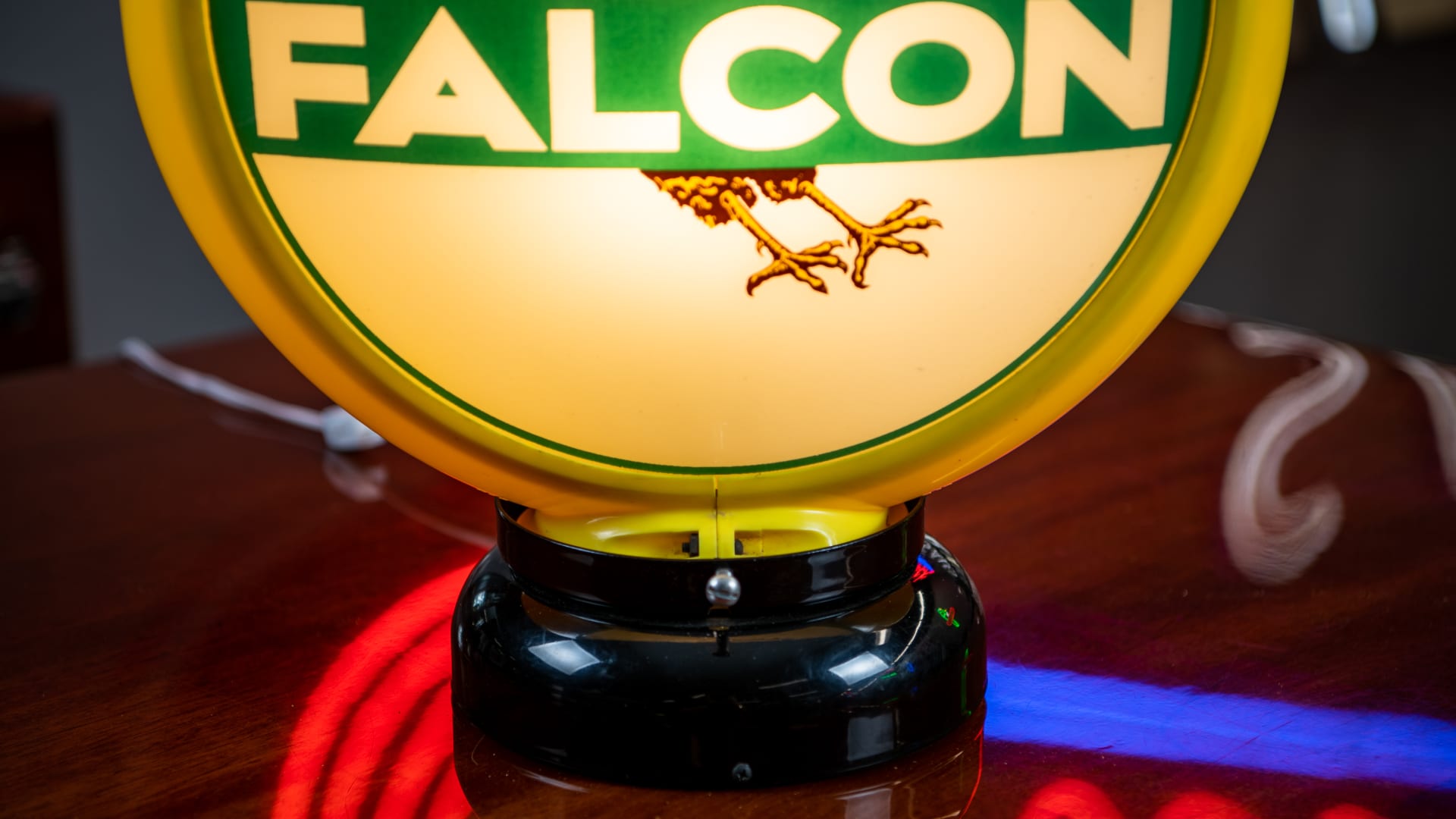 Falcon Gas Pump Globe at The World’s Largest Road Art Auction 2023 as ...