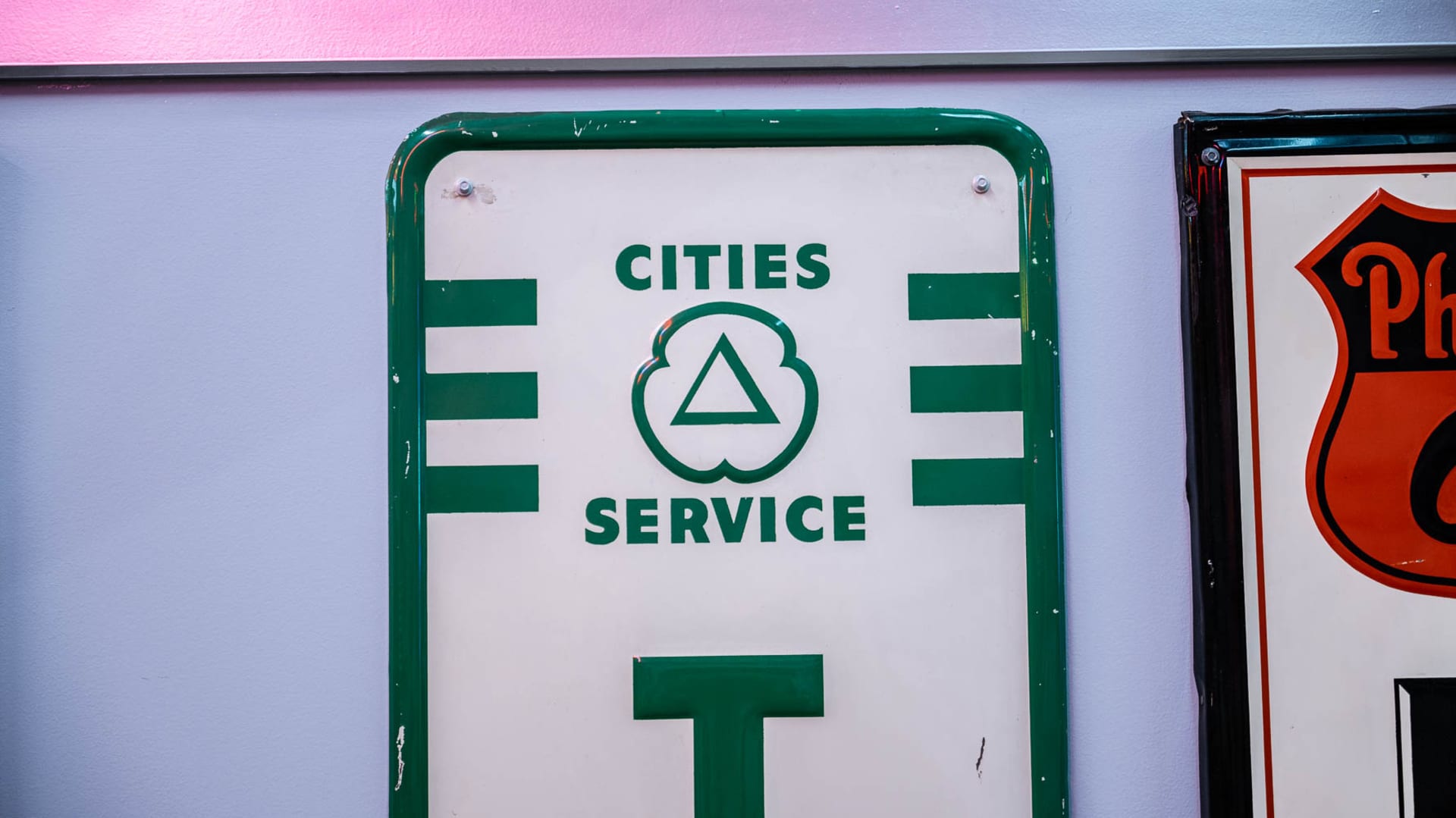 Cities Service Single-Sided Embossed Tin Sign at The World’s Largest ...