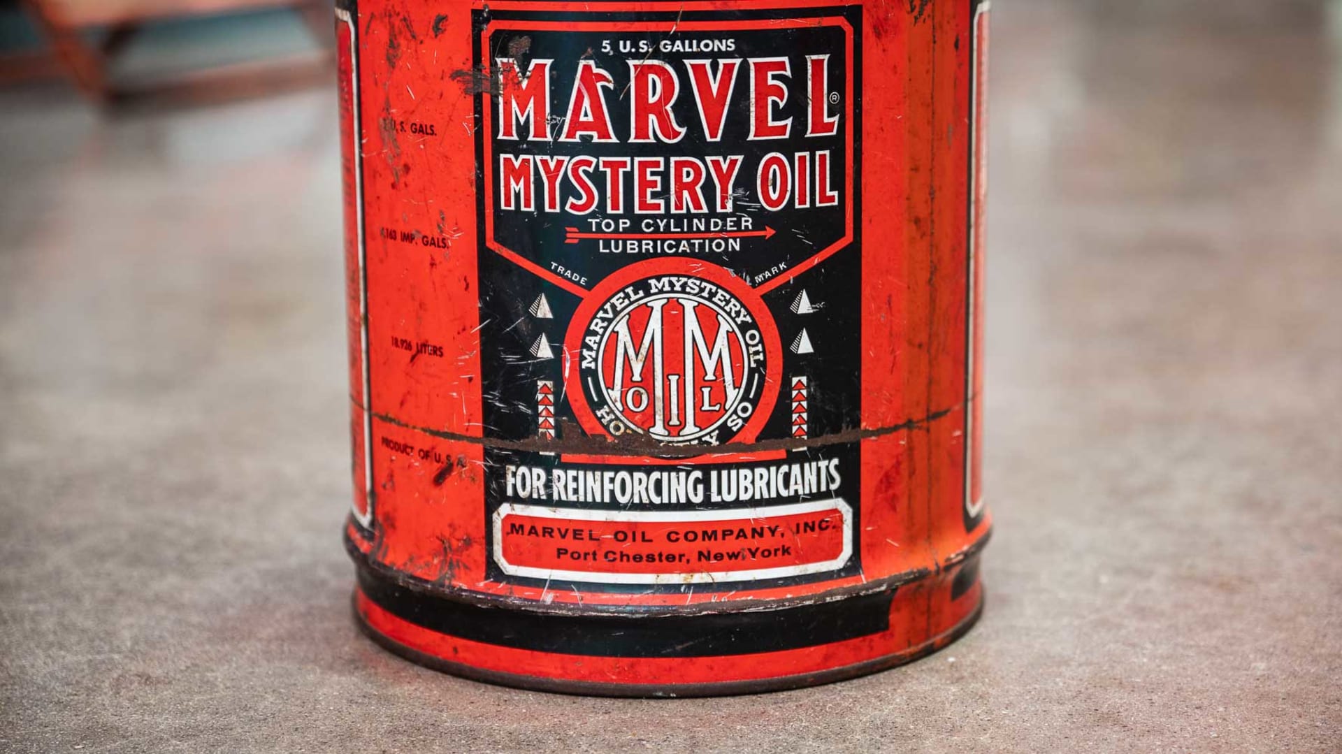Marvel Mystery Oil Can at The World’s Largest Road Art Auction 2023 as ...