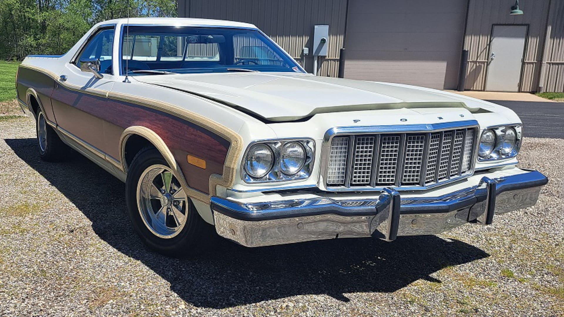 1975 Ford Ranchero at Indy 2023 as J112 - Mecum Auctions