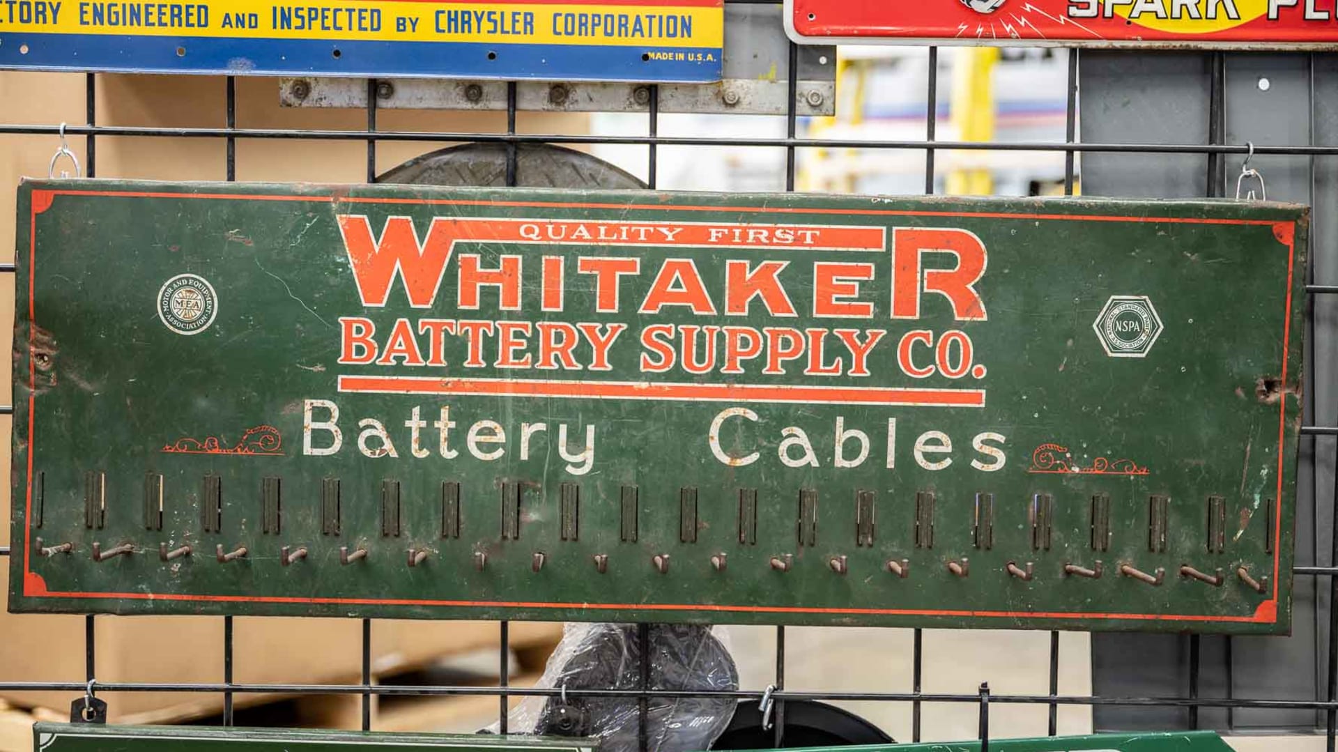 Whitaker Single-Sided Tin Sign and Cable Racks at The World’s Largest ...