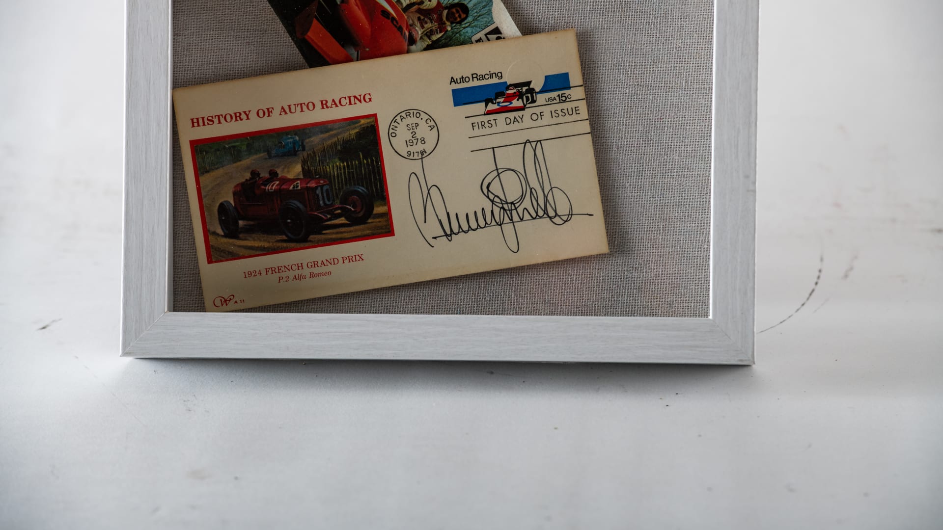 Bruno Giacomelli Signed Post Cards at Indy 2023 as M299.1 - Mecum Auctions