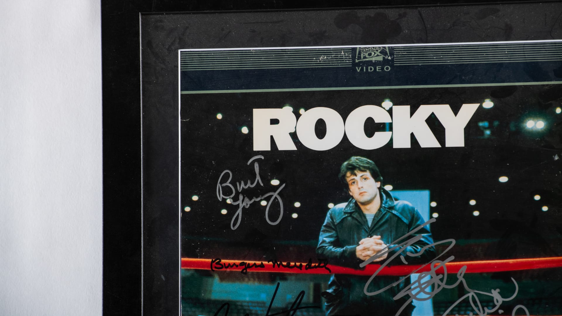 Rocky Signed Album Cover at Indy 2023 as Z616 - Mecum Auctions