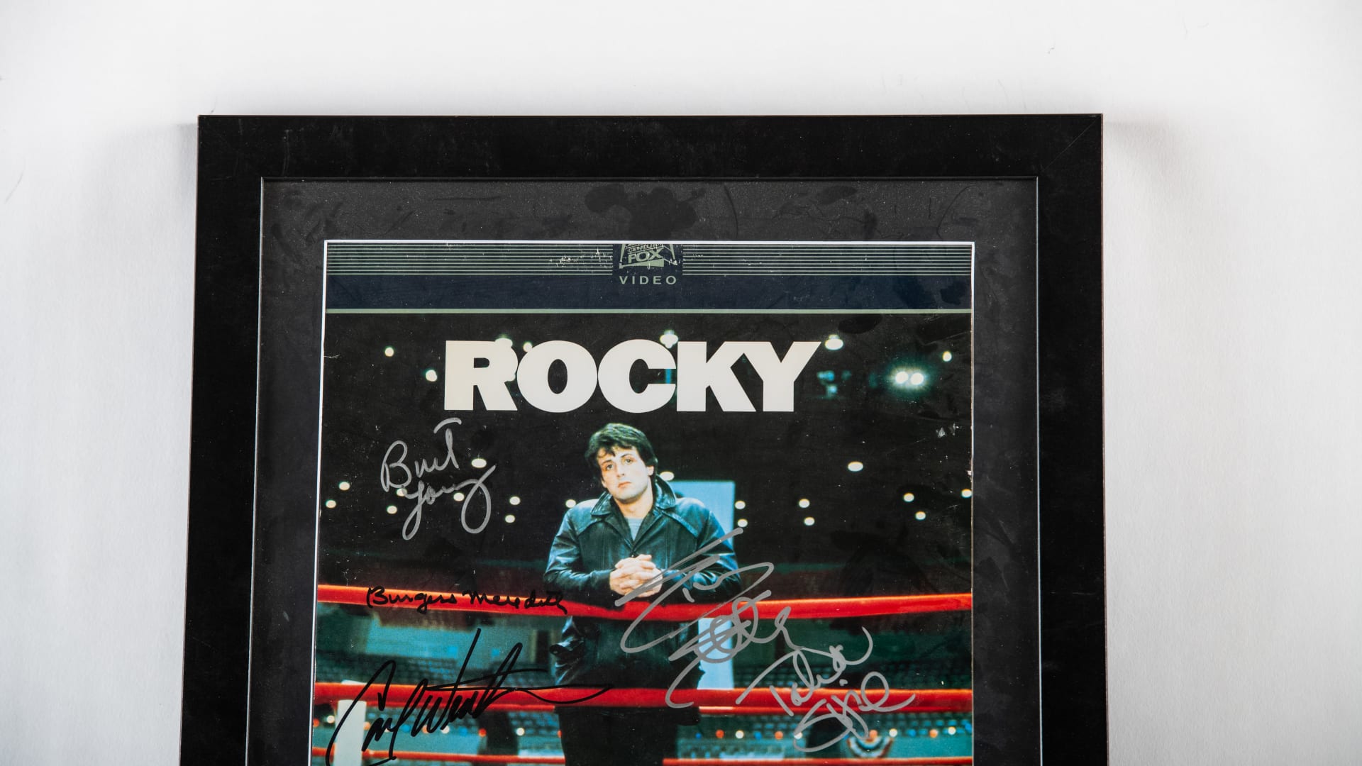 Rocky Signed Album Cover at Indy 2023 as Z616 - Mecum Auctions