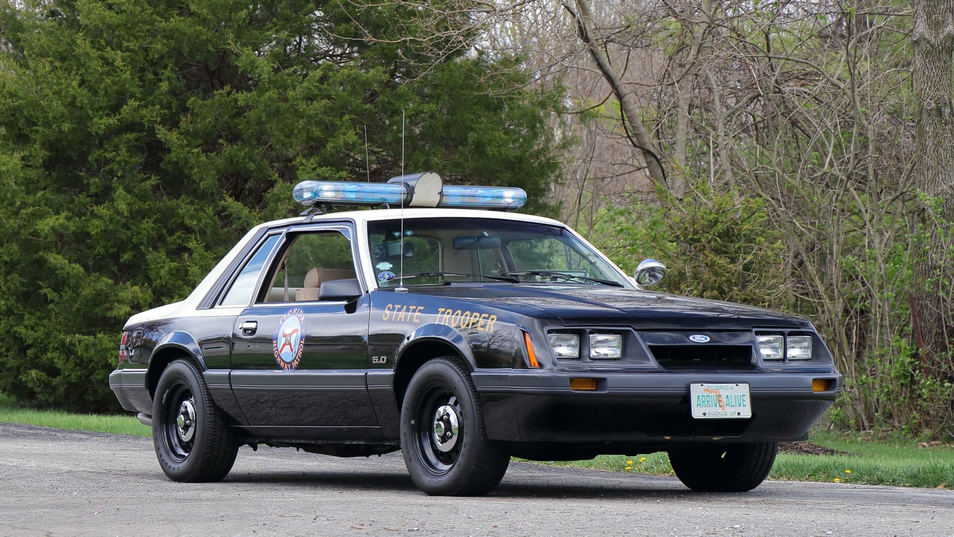 1986 Ford Mustang SSP at Indy 2023 as G265 - Mecum Auctions