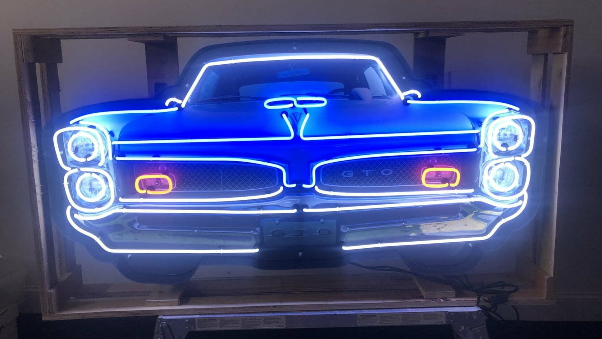 GTO Grille Neon Sign at Indy 2023 as M443 - Mecum Auctions