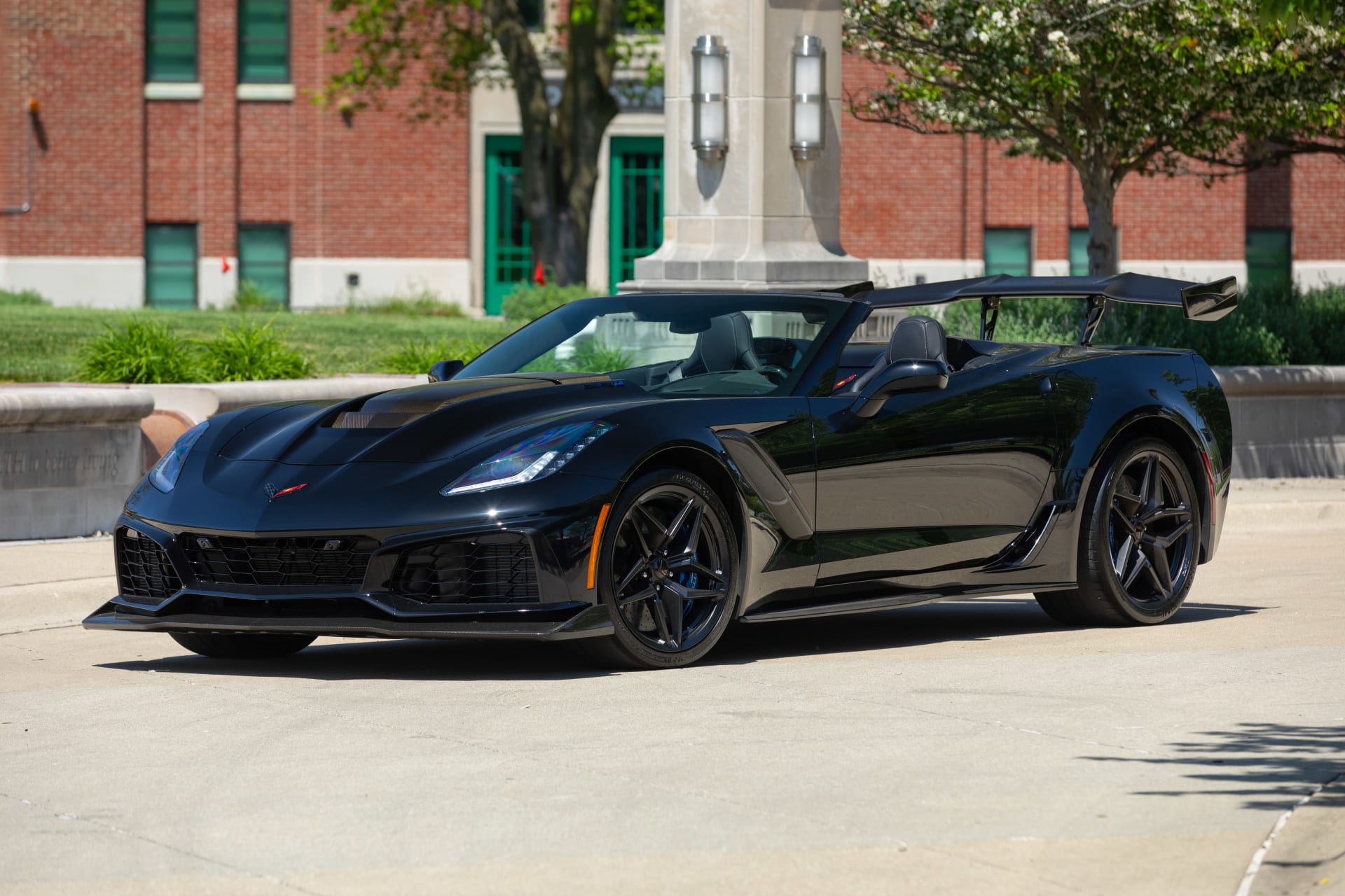 2019 Chevrolet Corvette ZR1 Convertible at Indy 2023 as W266 - Mecum ...