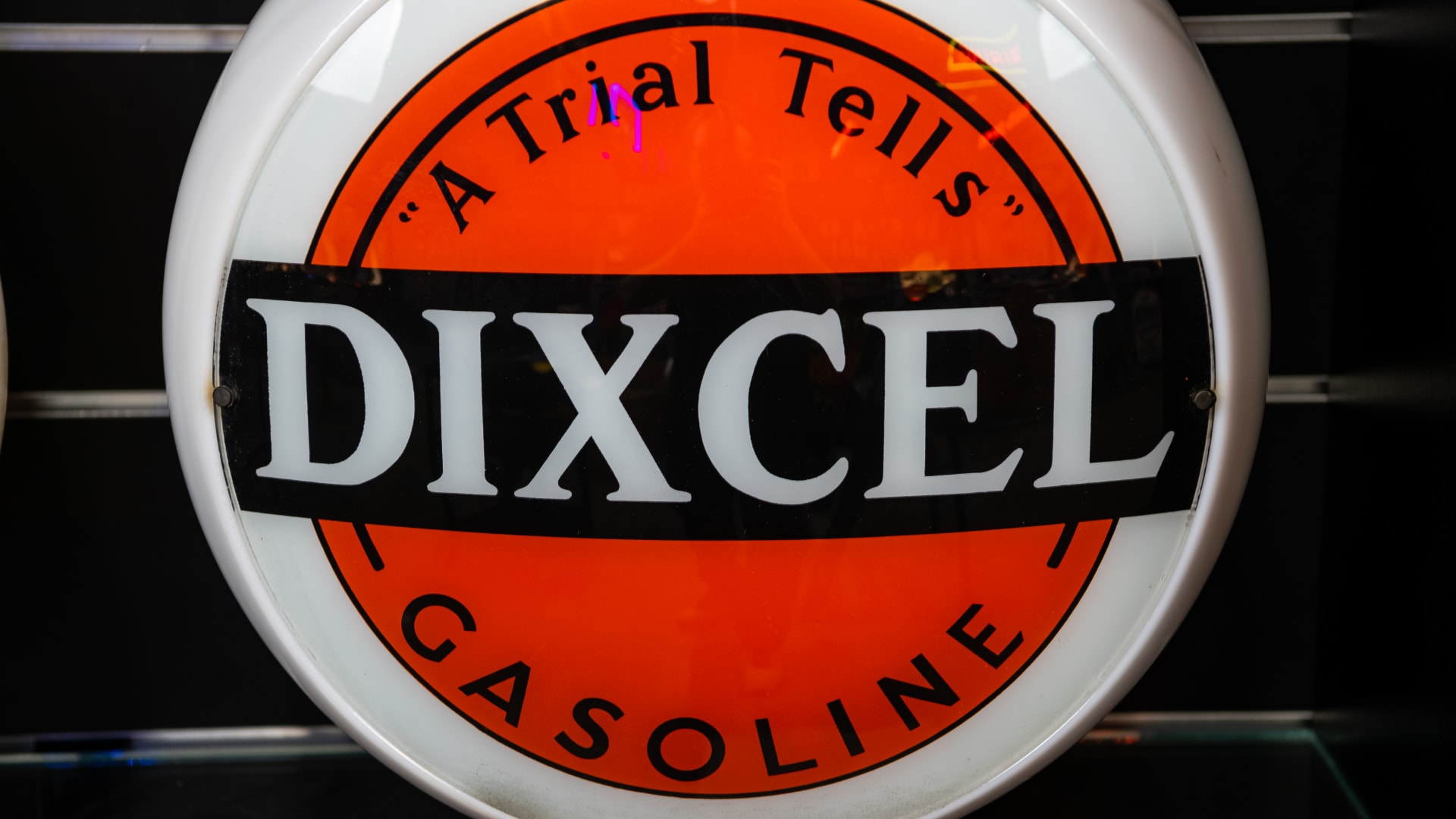 Dixcel Gasoline Glass Globe at The World’s Largest Road Art Auction ...