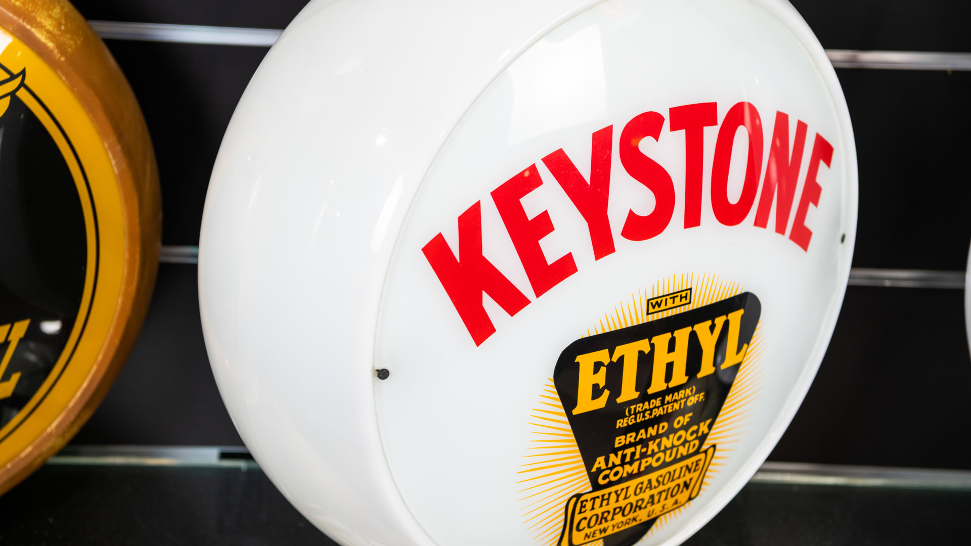 Keystone With Ethyl Glass Globe at The World’s Largest Road Art Auction ...