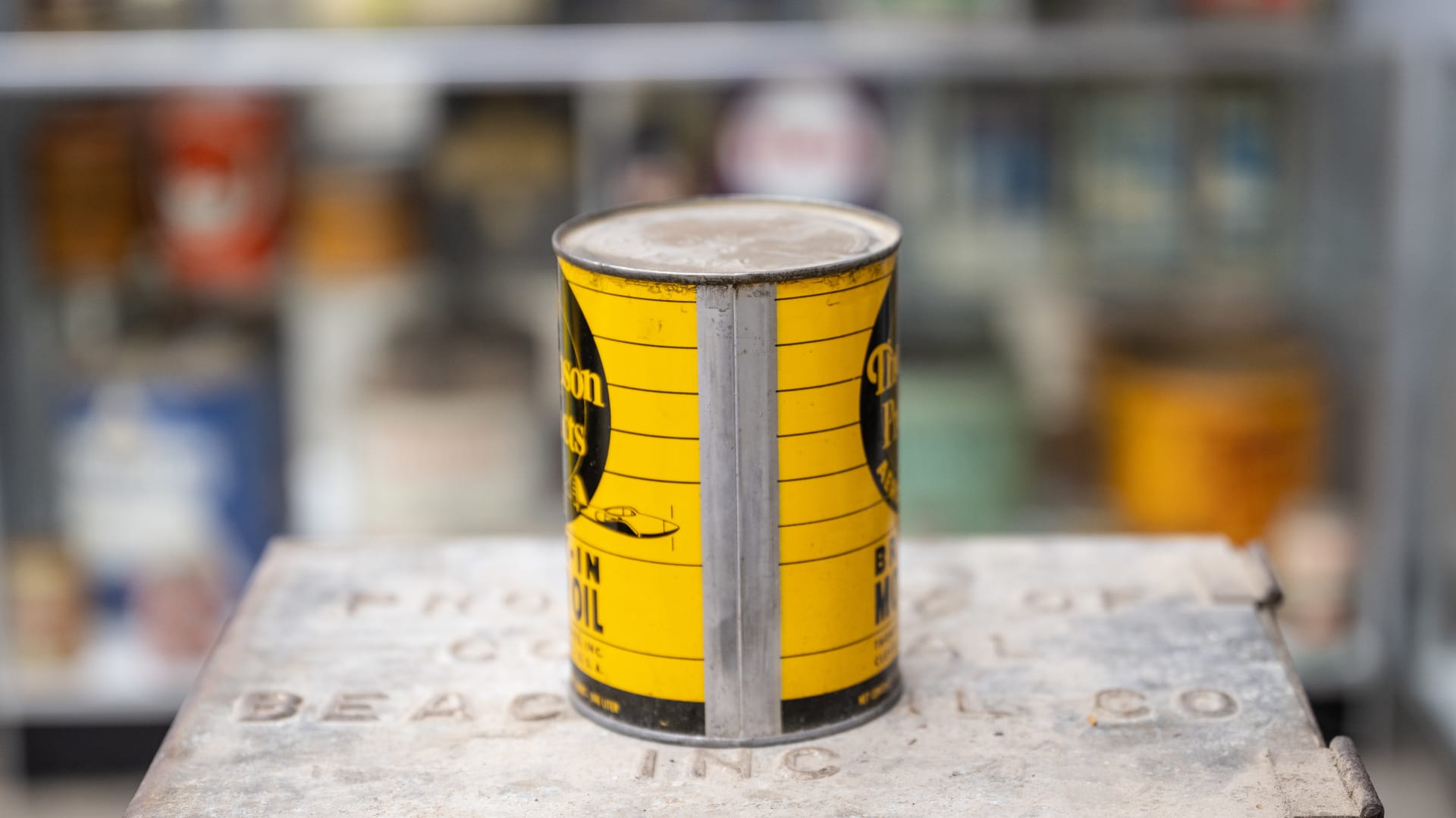 Thompson Products Aerotype Break-In Motor Oil 1-Quart Oil Can at The ...