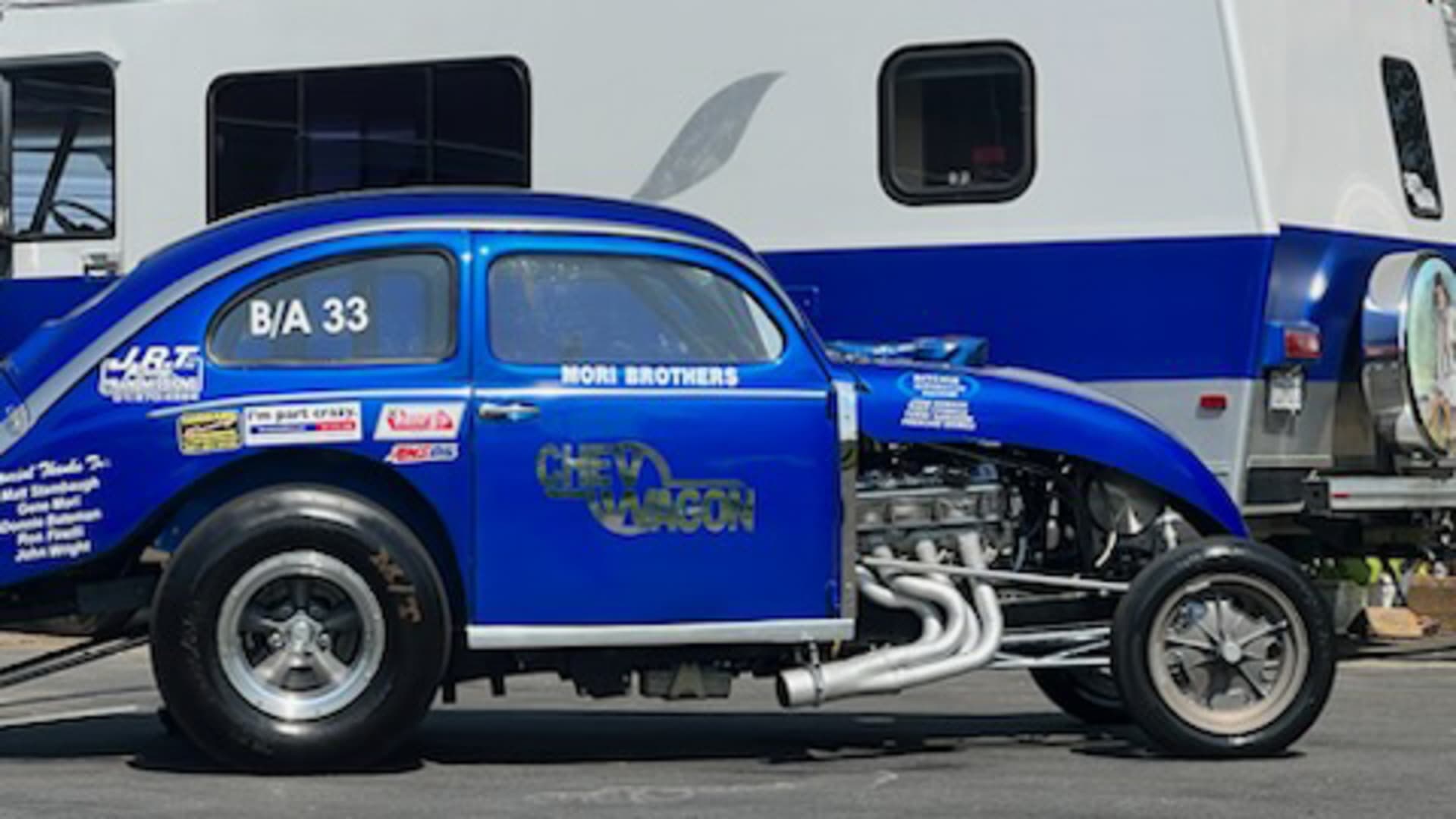 1956 Volkswagen Beetle Custom Drag Car at Harrisburg 2023 as F119 ...