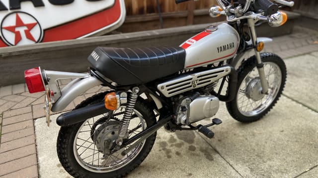 1979 Yamaha GT80 at Las Vegas Motorcycles 2023 as W376 - Mecum Auctions