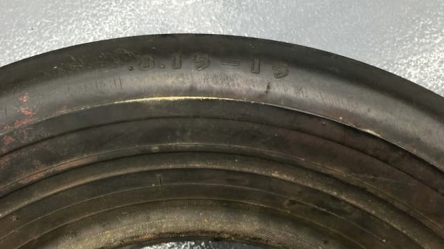 1965 Goodyear / Shelby American Blue Dot Tire For 427 Cobra at Indy ...